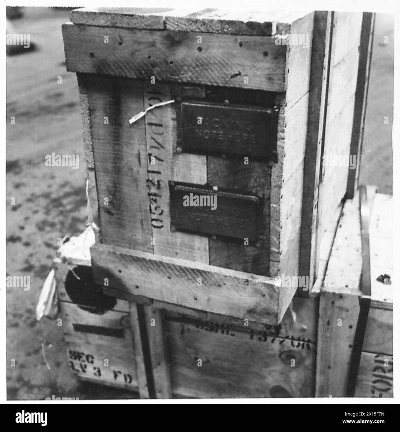 Identification plates Cut Out Stock Images & Pictures - Alamy