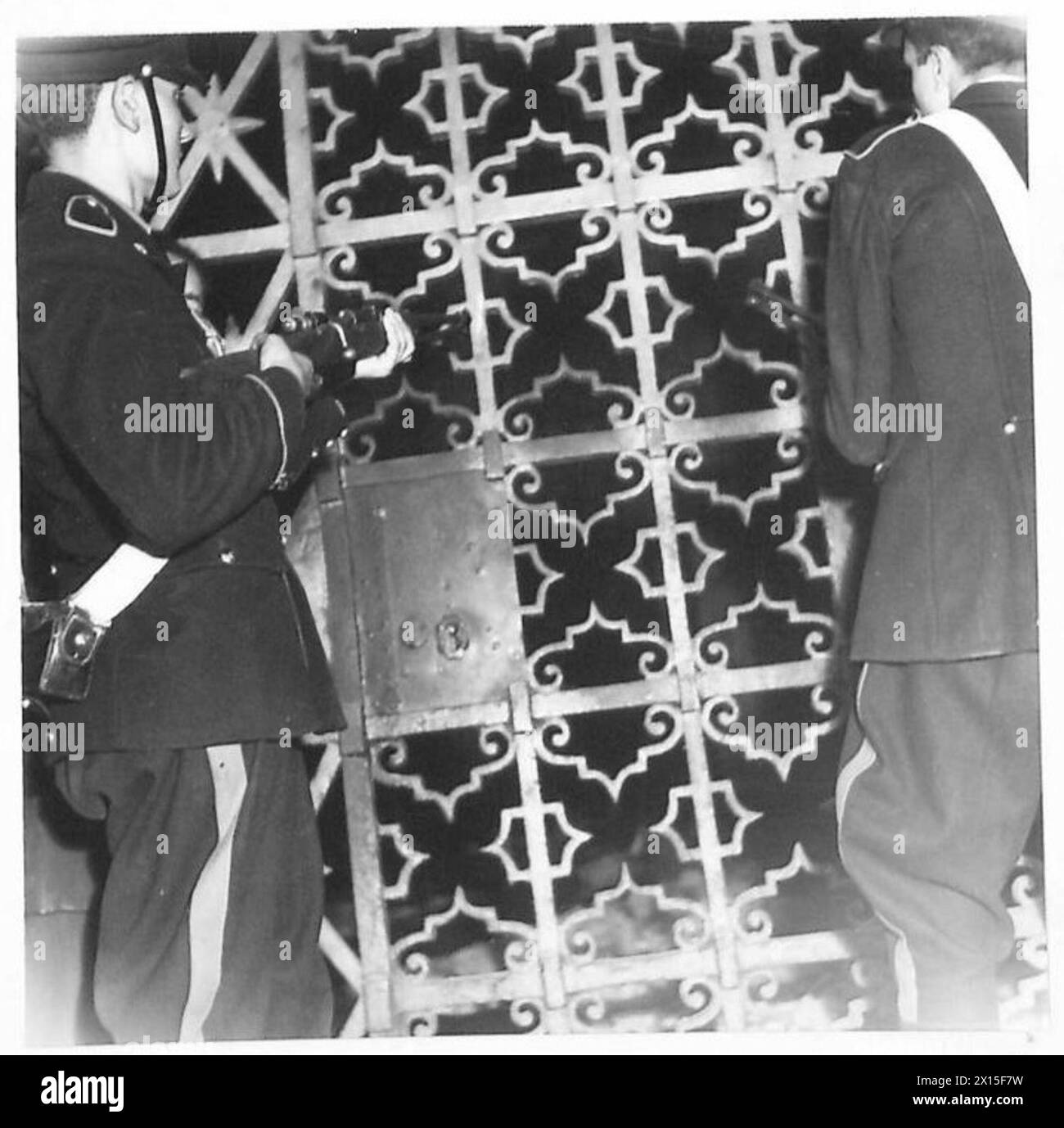 Carabinieri stand Black and White Stock Photos & Images - Alamy