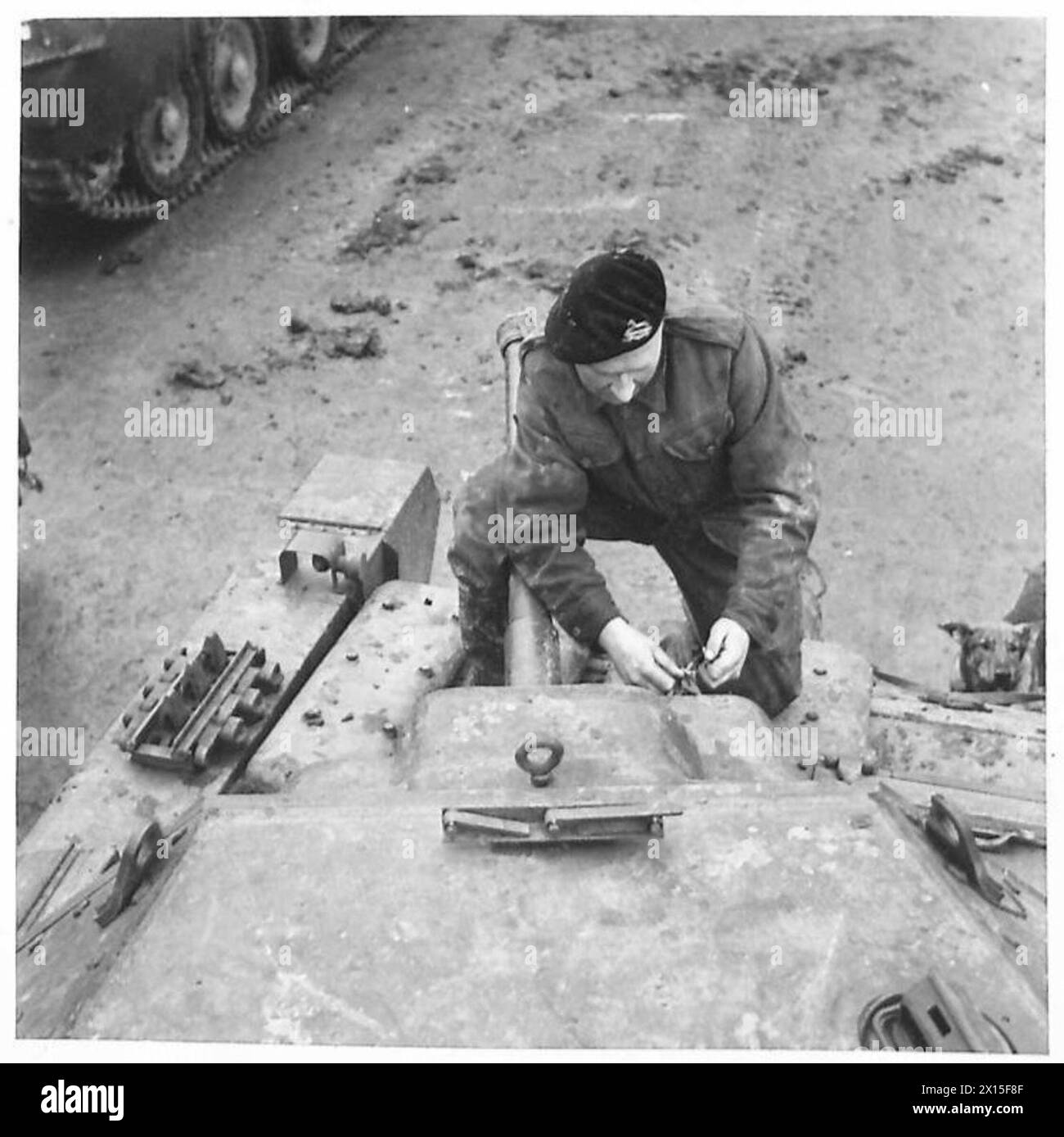 THE WEST YORKSHIRE REGIMENT RAC - The maintenance of tanks is most ...