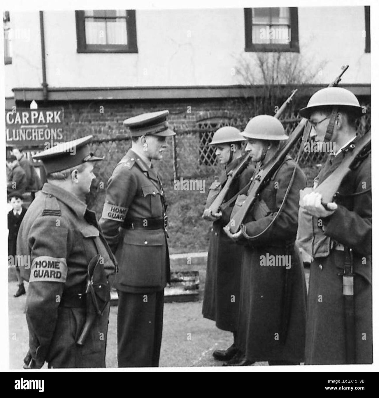 Home guard training Cut Out Stock Images & Pictures - Alamy