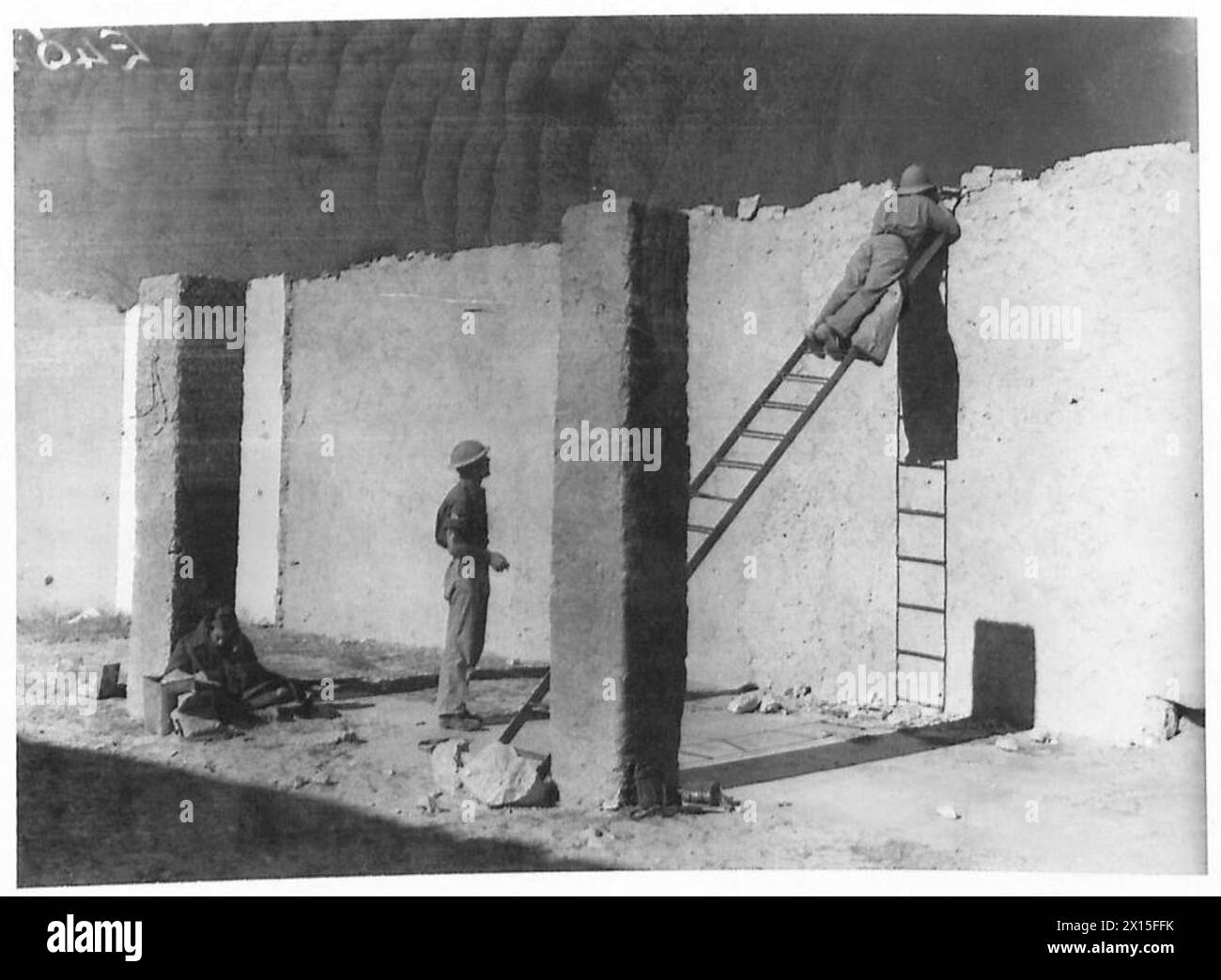 Fire observation training Black and White Stock Photos & Images - Alamy