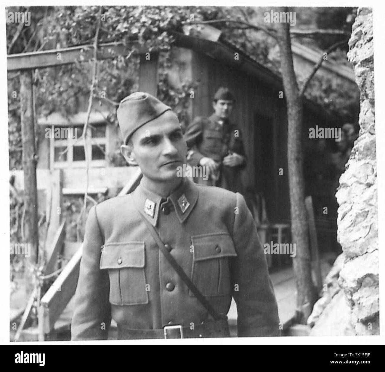 Major General Arsa Yovanovich, Chief of Staff to General Tito, during ...