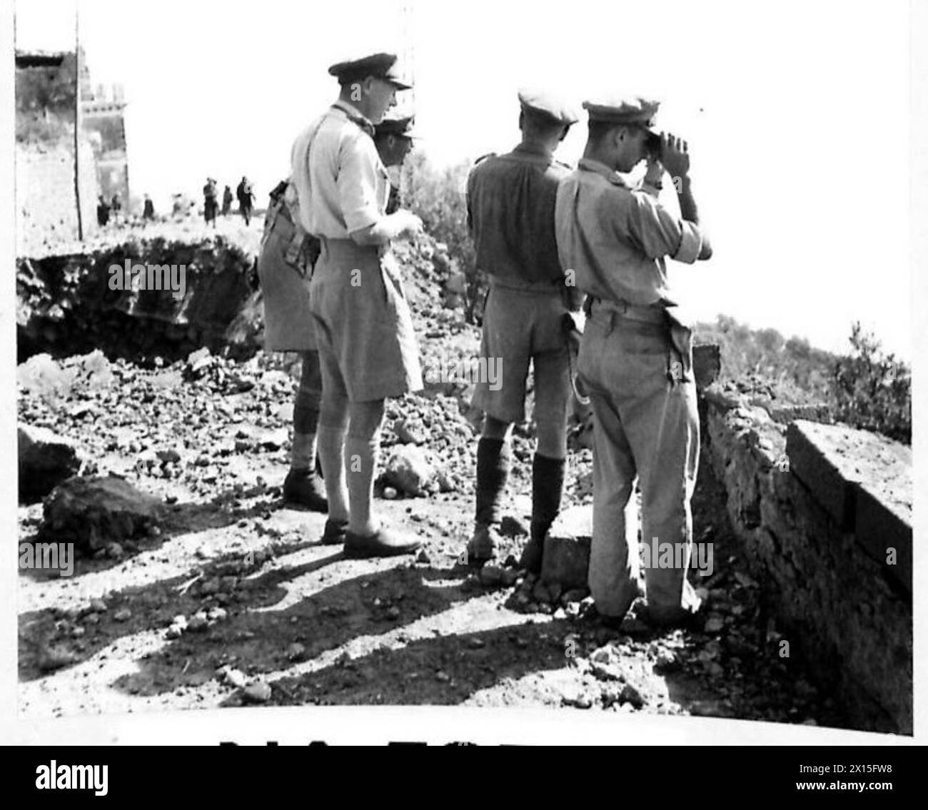 Obstacle on road Black and White Stock Photos & Images - Alamy