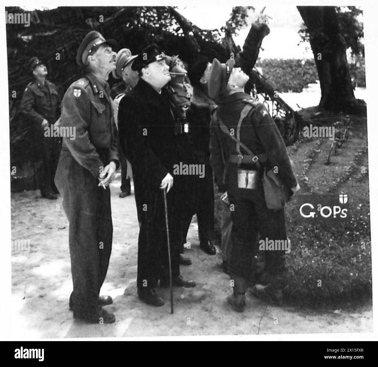 THE PRIME MINISTER'S VISIT TO NORMANDY 12 JUNE 1944 - Winston Churchill ...