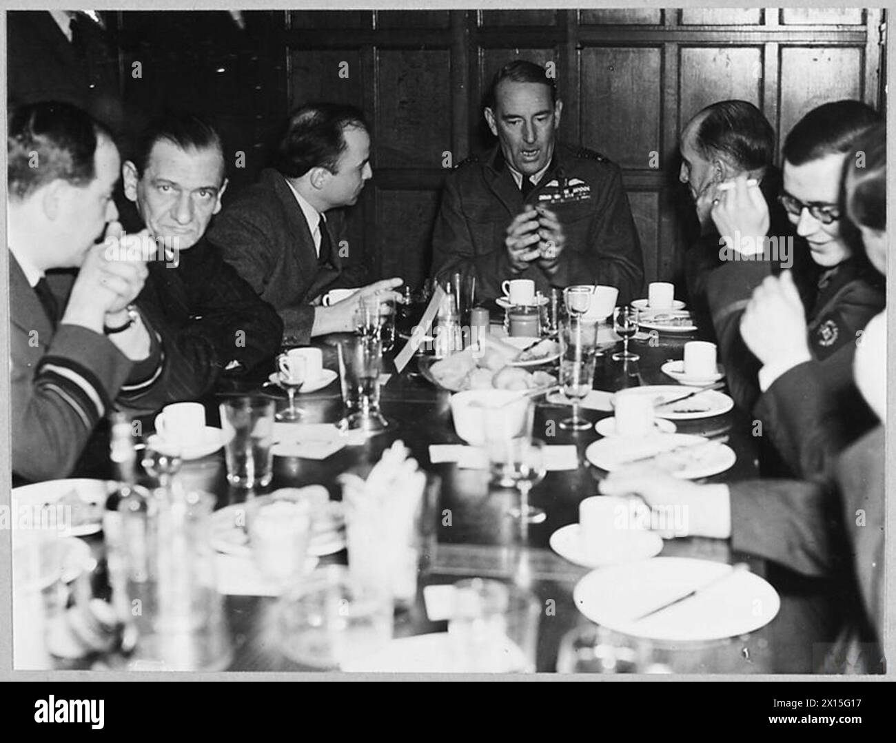 Air Marshal Sir Arthur Coningham, Air Officer Commanding No.2 Tactical ...