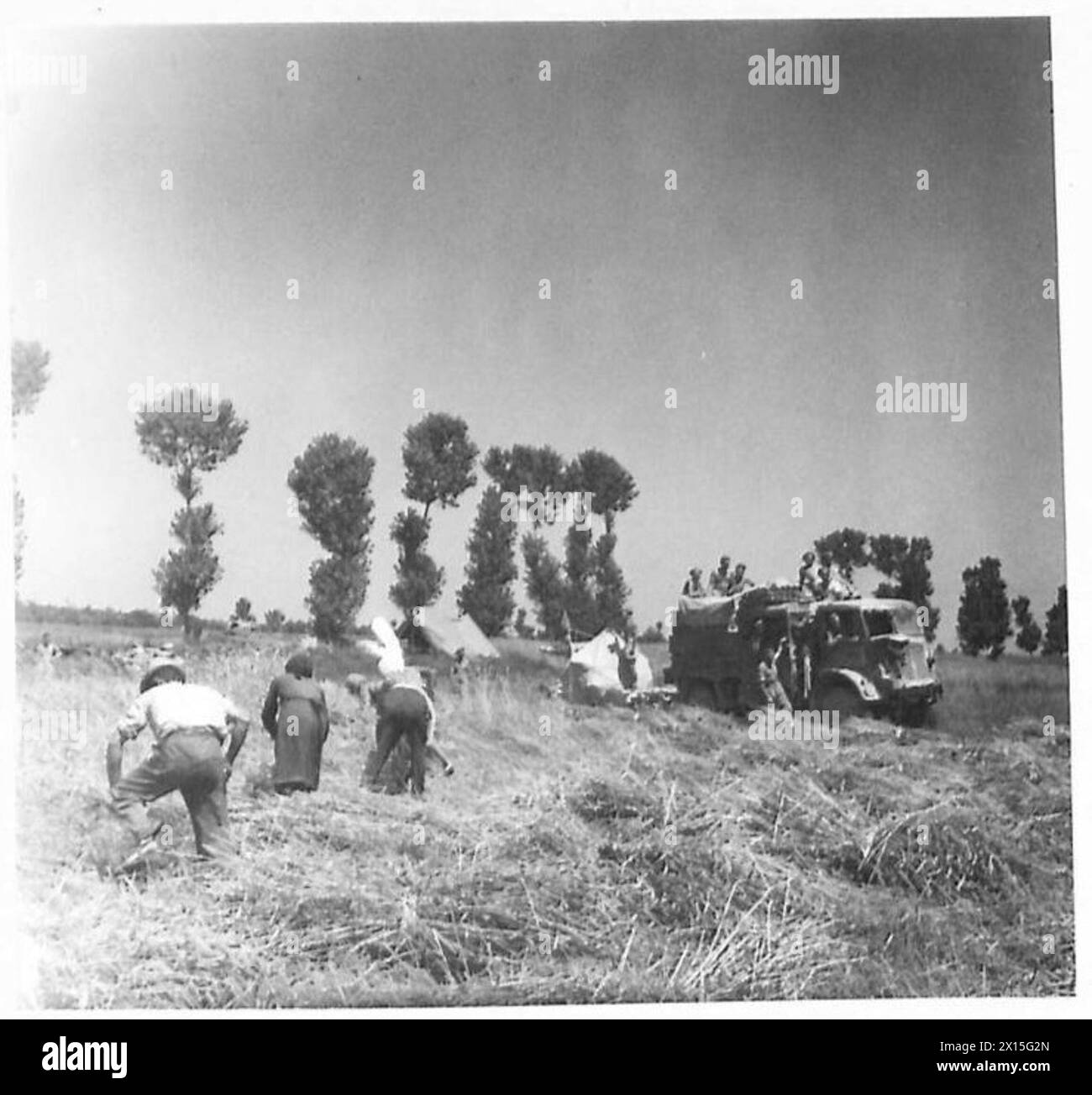 Army training fields Black and White Stock Photos & Images - Alamy