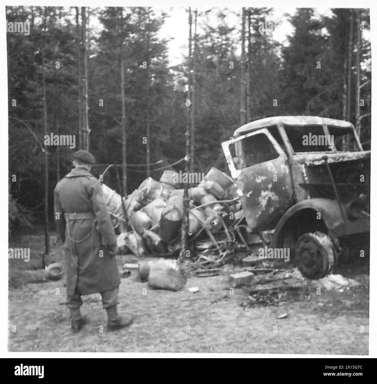 Burnt out wood fire Cut Out Stock Images & Pictures - Alamy