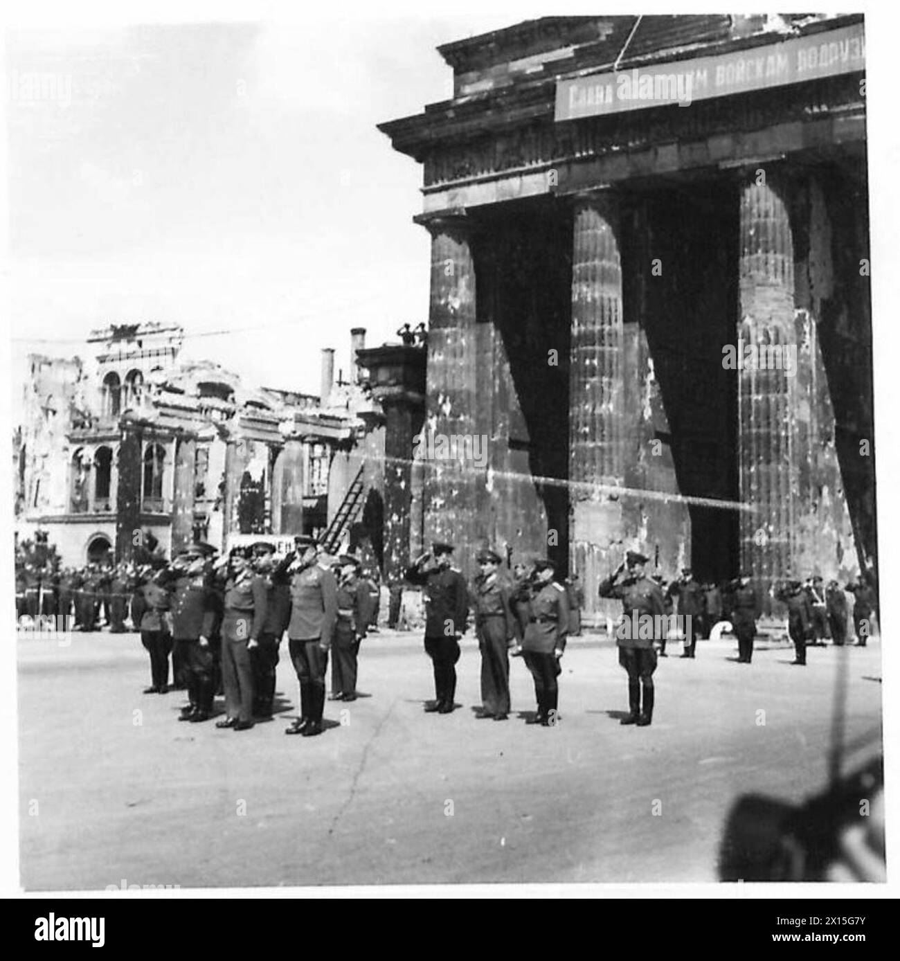 INVESTITURE OF RUSSIAN GENERALS BY FIELD MARSHAL MONTGOMERY - Field ...