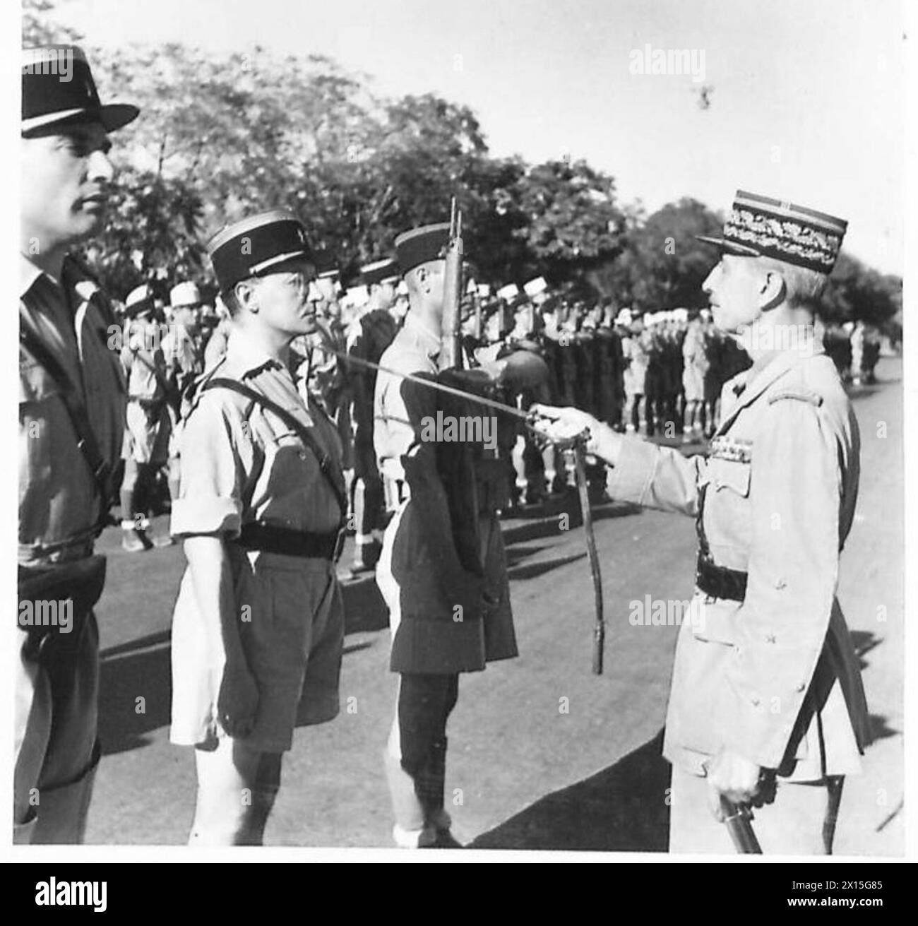 Officer of legion of honor Black and White Stock Photos & Images - Alamy