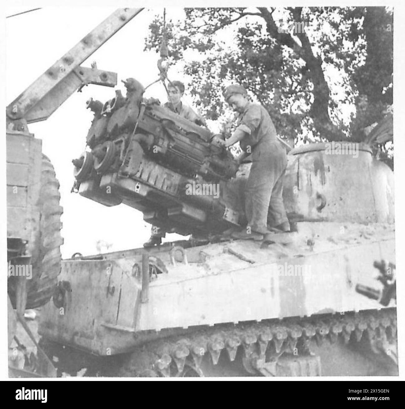 Twin diesel engine Black and White Stock Photos & Images - Alamy