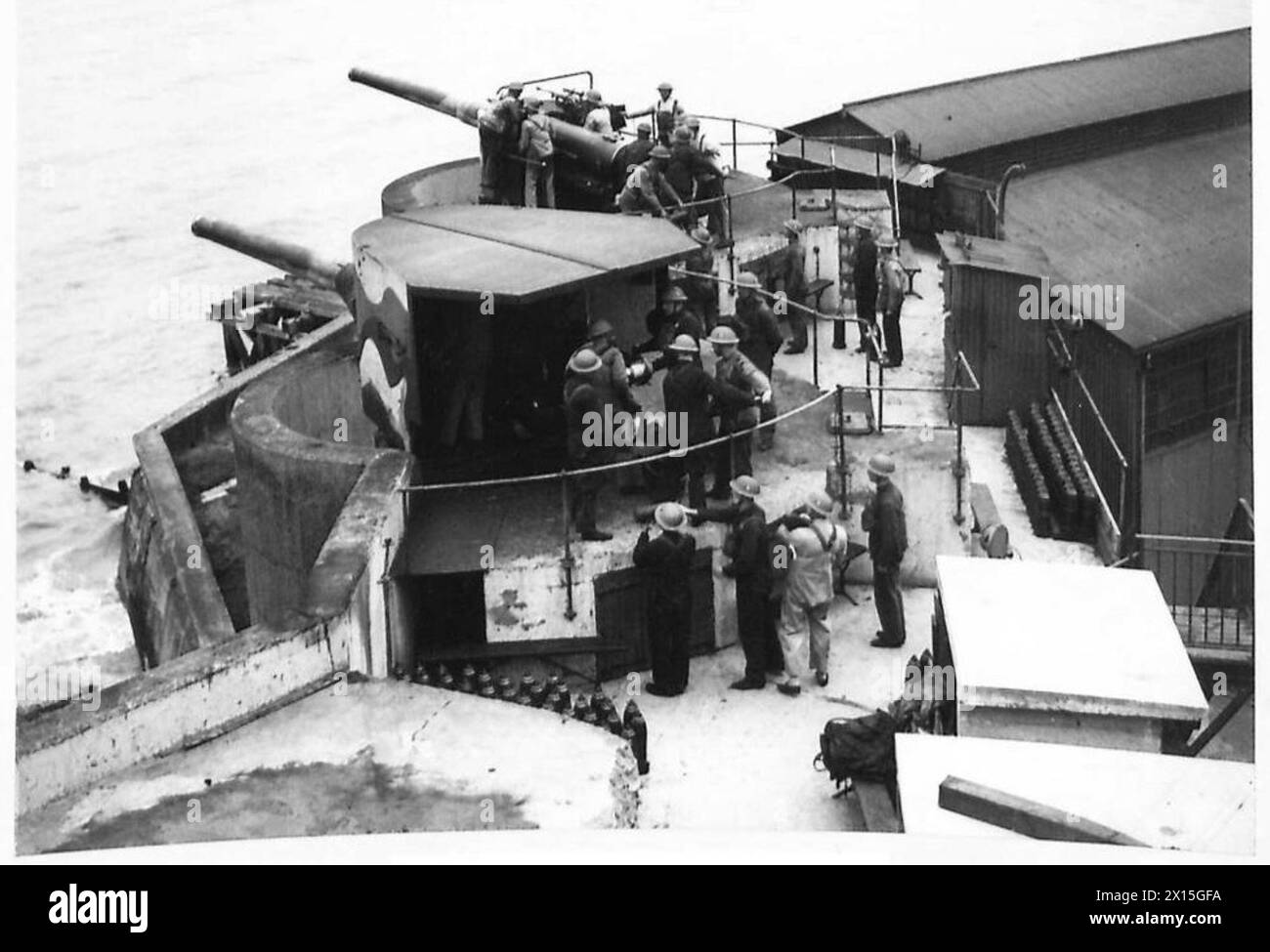 COASTAL DEFENCE GUNS - Fixed Defences at Felixstowe. 9.2" Coastal ...
