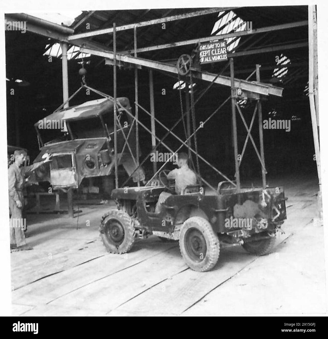 Mobile crane transport construction Black and White Stock Photos ...