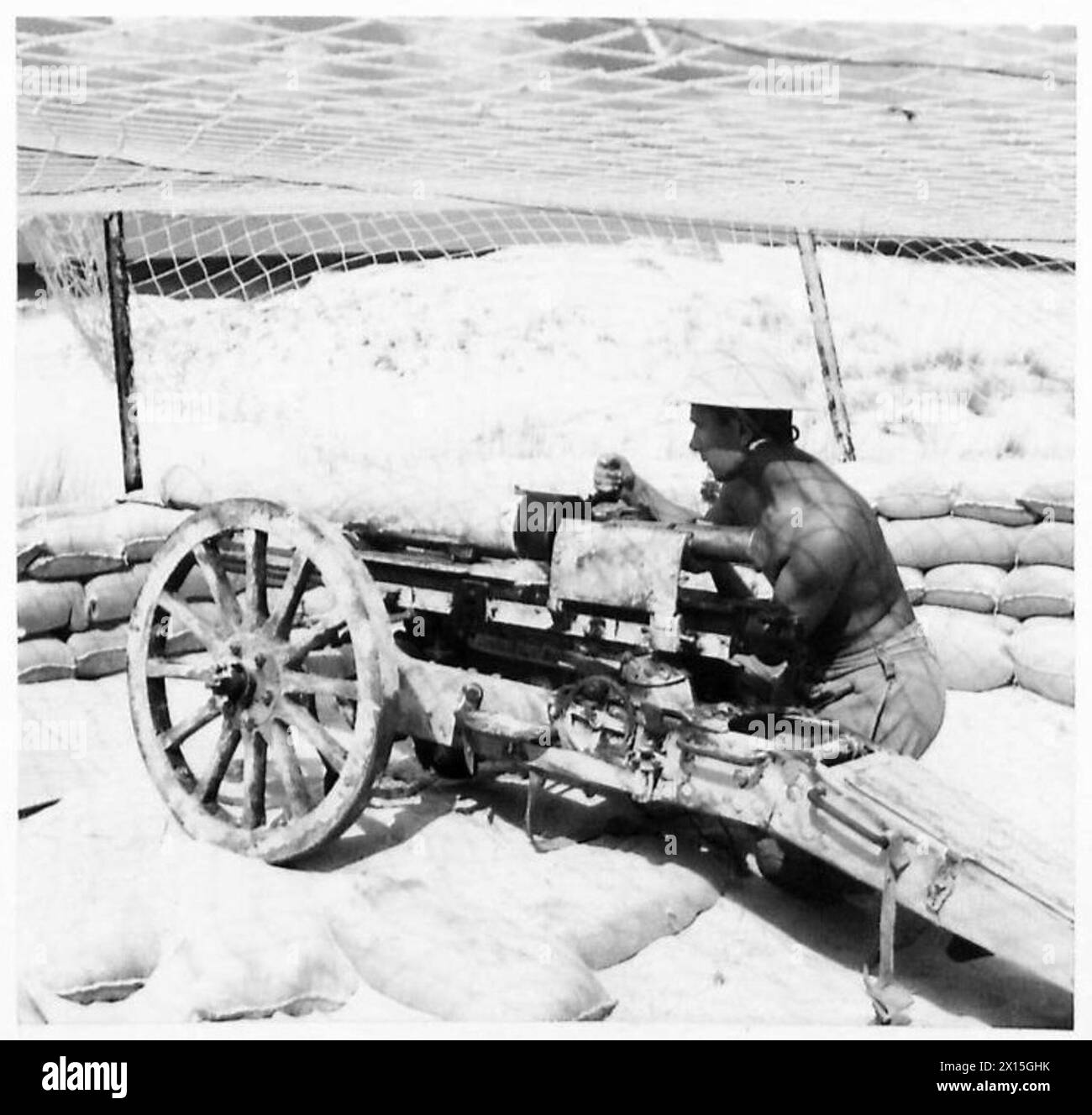 Captured anti tank gun Cut Out Stock Images & Pictures - Alamy