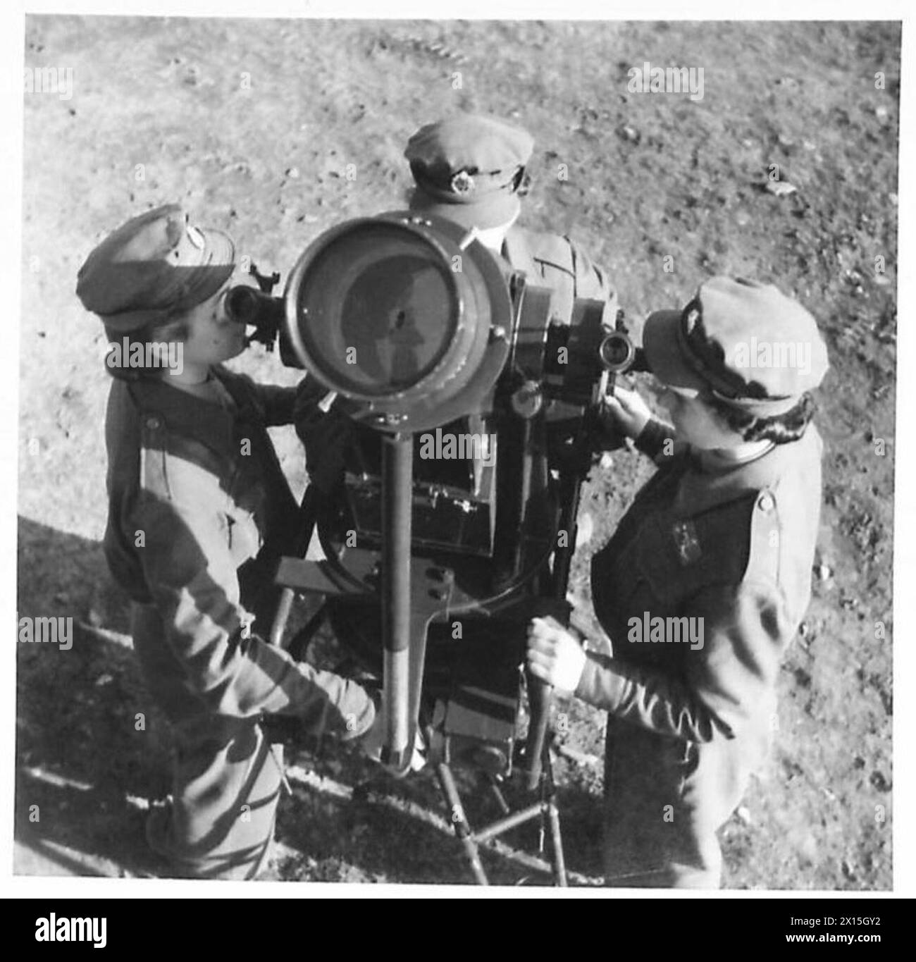 Trained operators Cut Out Stock Images & Pictures - Alamy