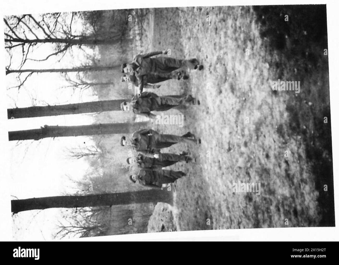 British prisoners of war at Oflag 79 in Germany experience their first ...