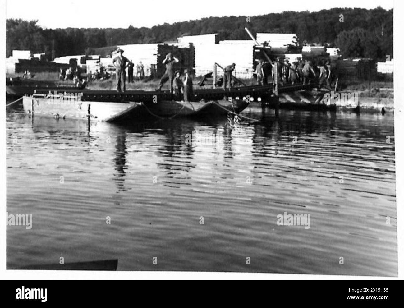 BRIDGING OPERATIONS - Photographs specially taken for instructional ...