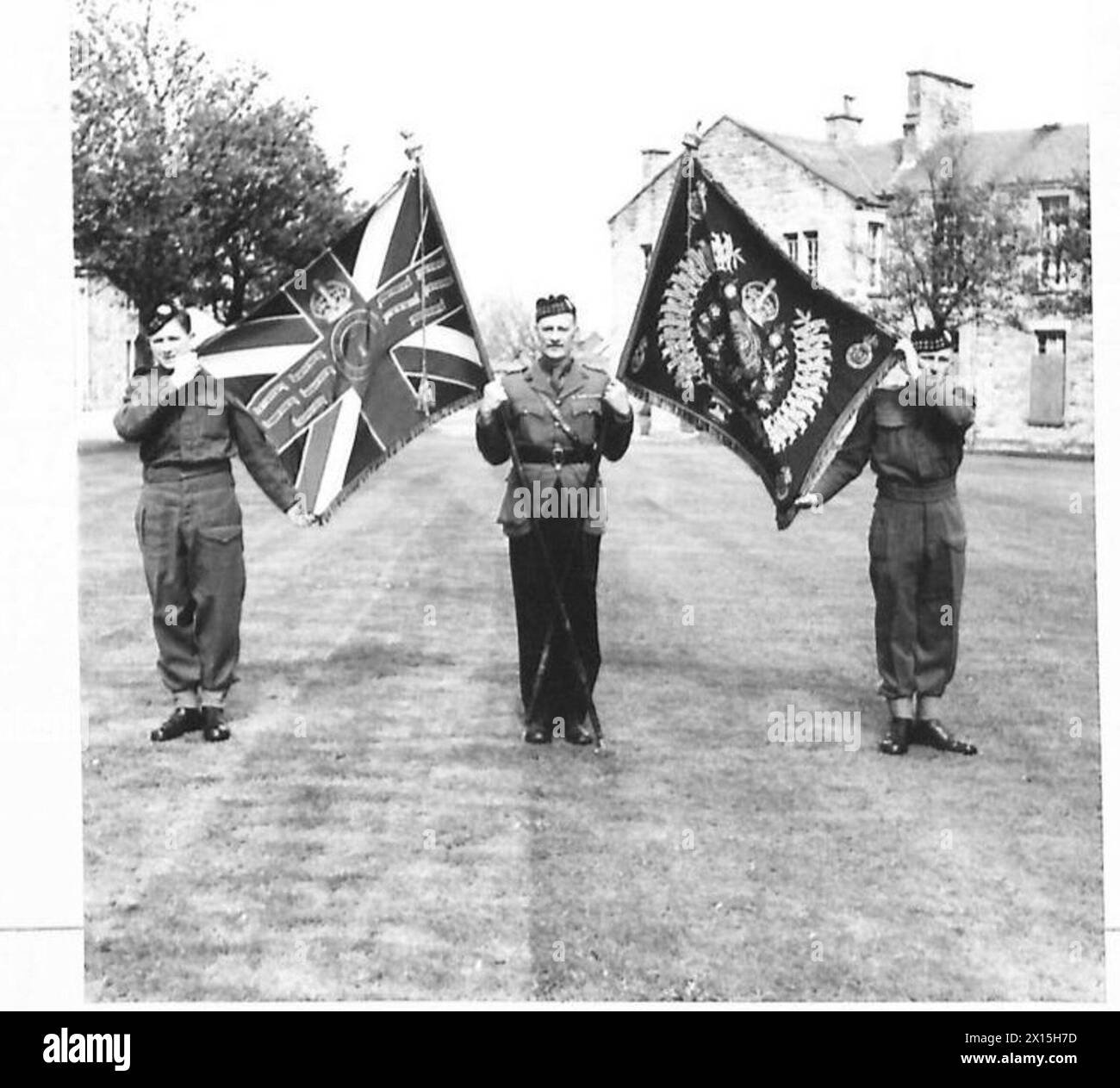 British regimental colours Cut Out Stock Images & Pictures - Alamy