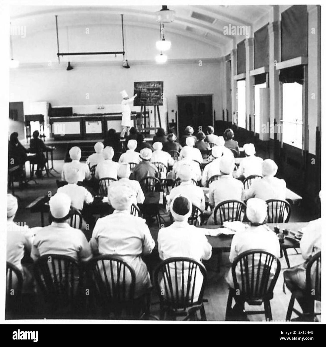 ATS SCHOOL OF COOKERY - ATS attend a lecture given by the instructor in ...