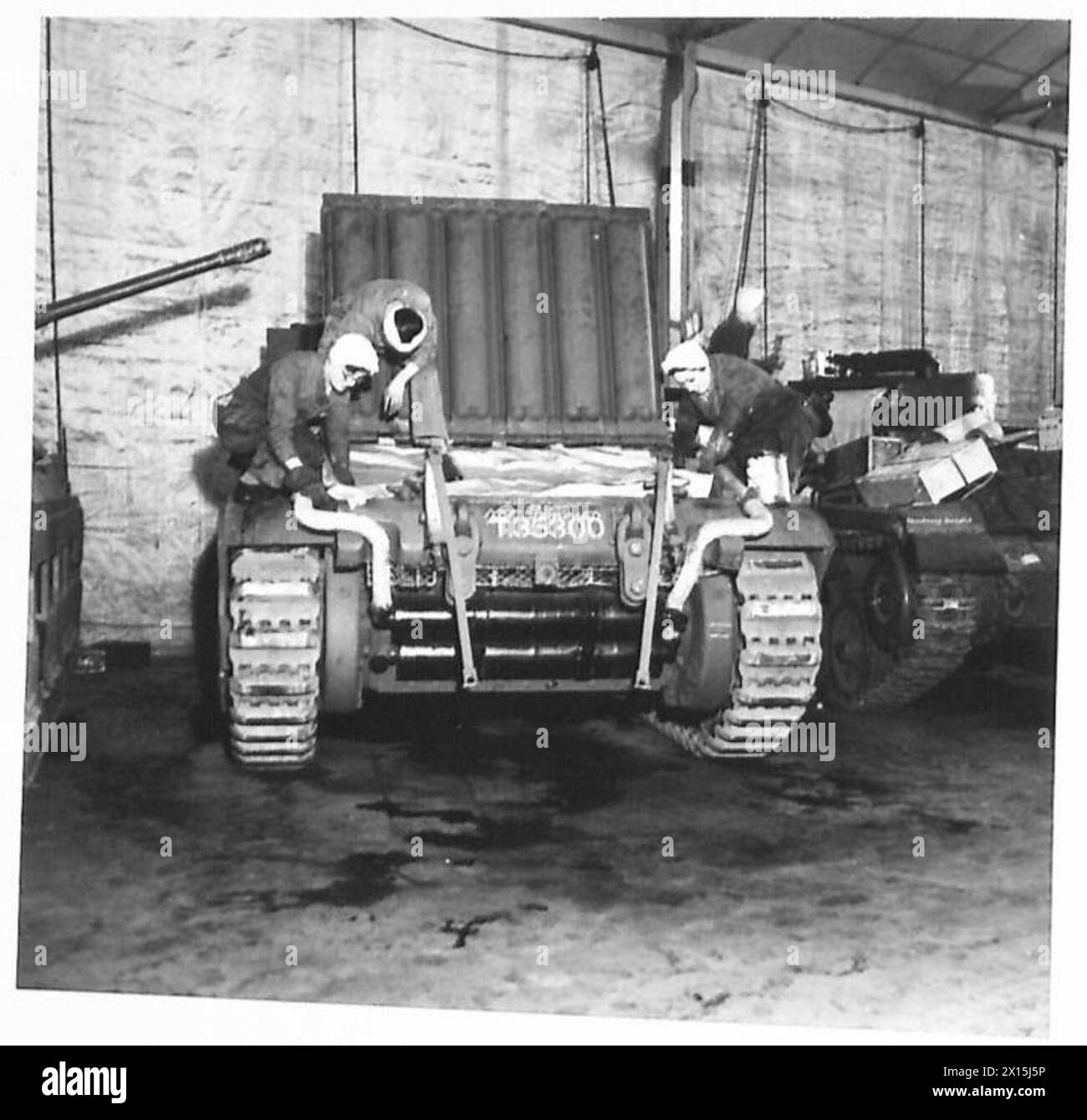 "SPECIAL TREATMENT FOR TANKS FOR RUSSIA" - ATS girls sealing radiators ...