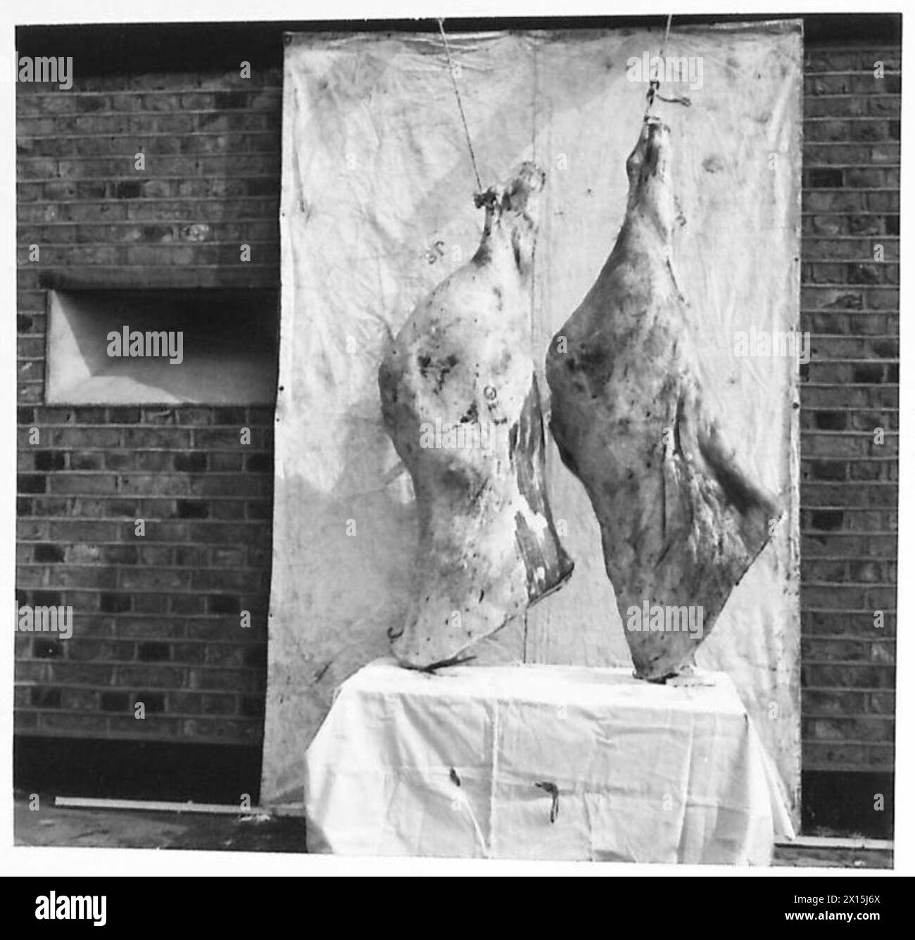 ARMY MEAT - Joints of beef , British Army Stock Photo - Alamy