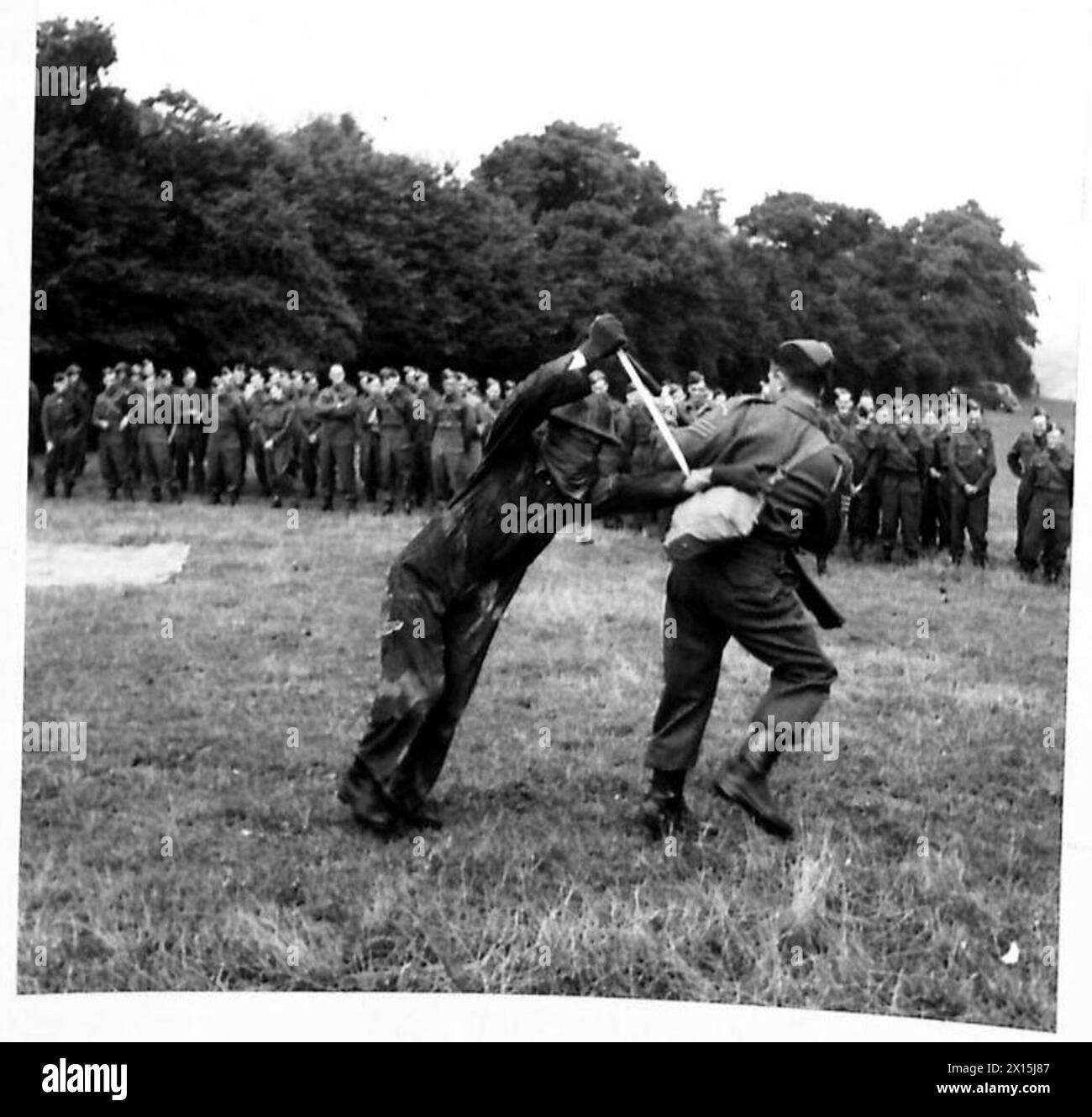 HOME GUARD TRAINING - A demonstration of the best method of ...