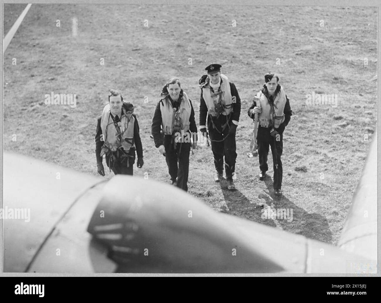 Personnel of a Hudson squadron include Squadron Leader D.P. Massey ...