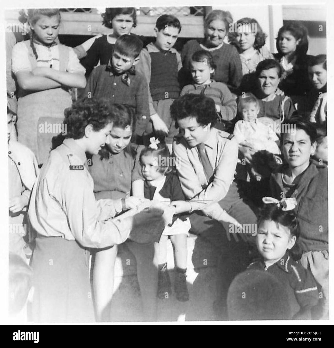 Relief activities Black and White Stock Photos & Images - Alamy