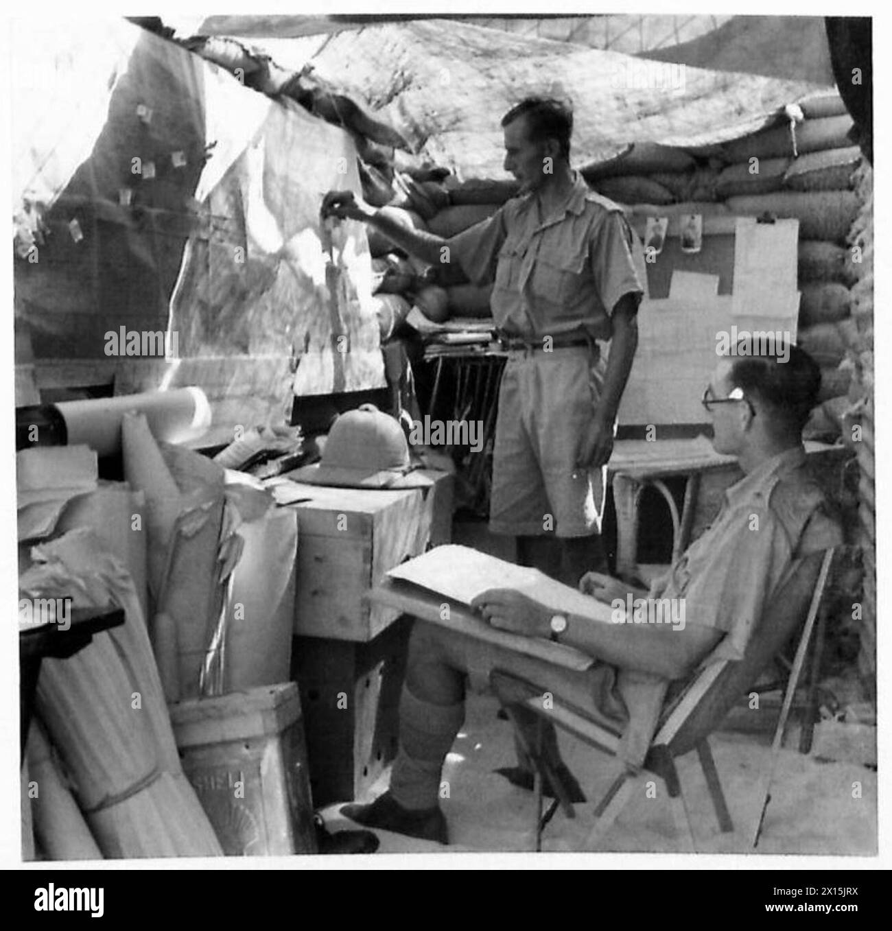 Dug in battery hi-res stock photography and images - Alamy