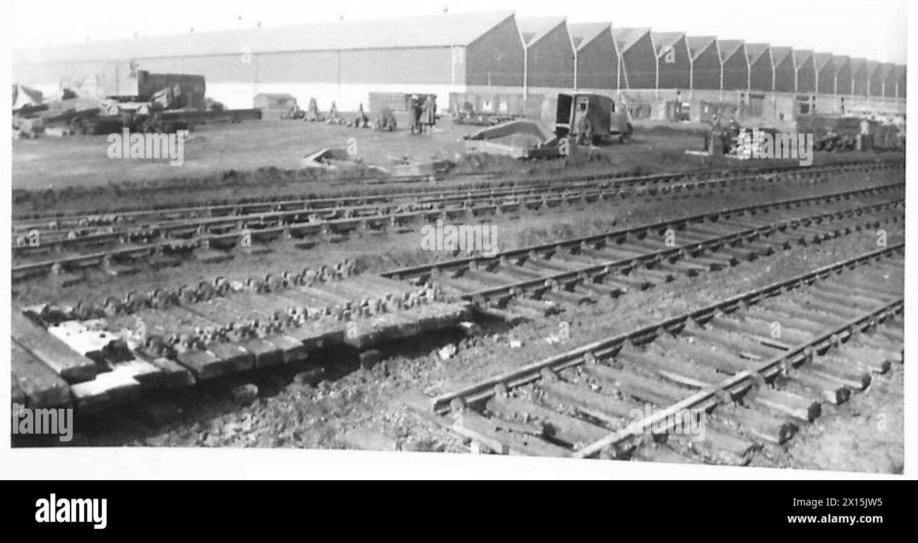 Photographs of buildings at the Central Ordnance Depot in Donnington ...