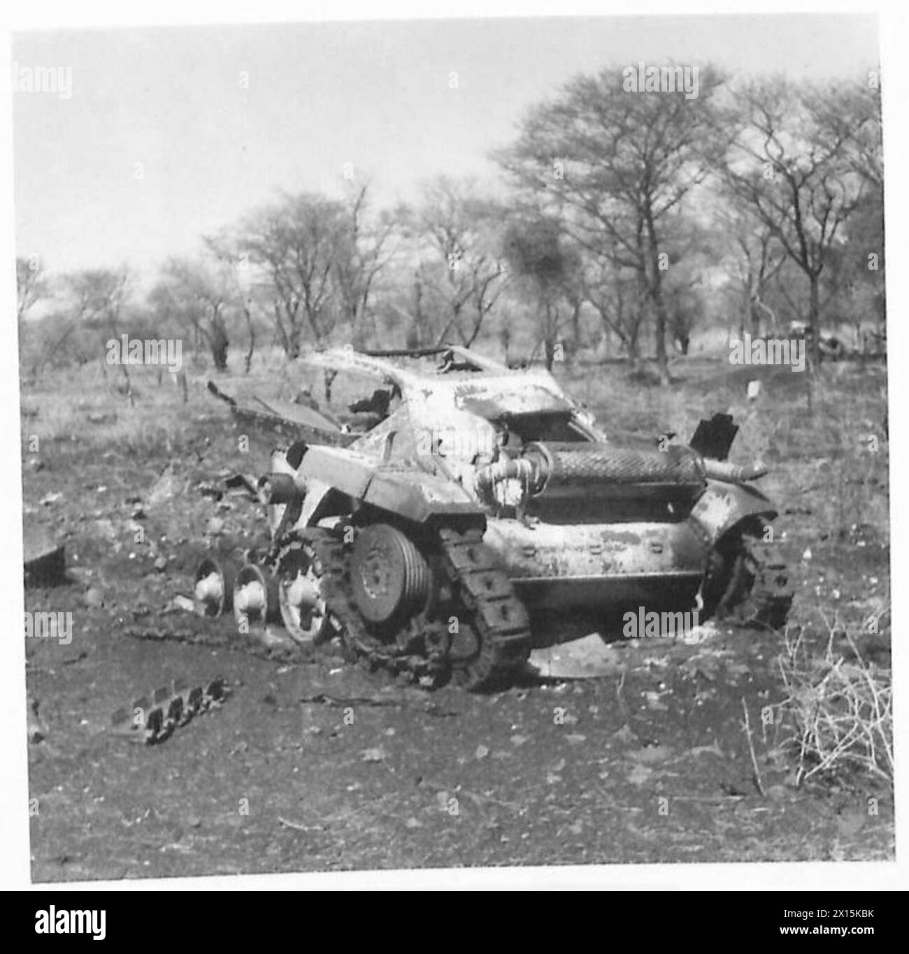 Ruined tank Cut Out Stock Images & Pictures - Alamy