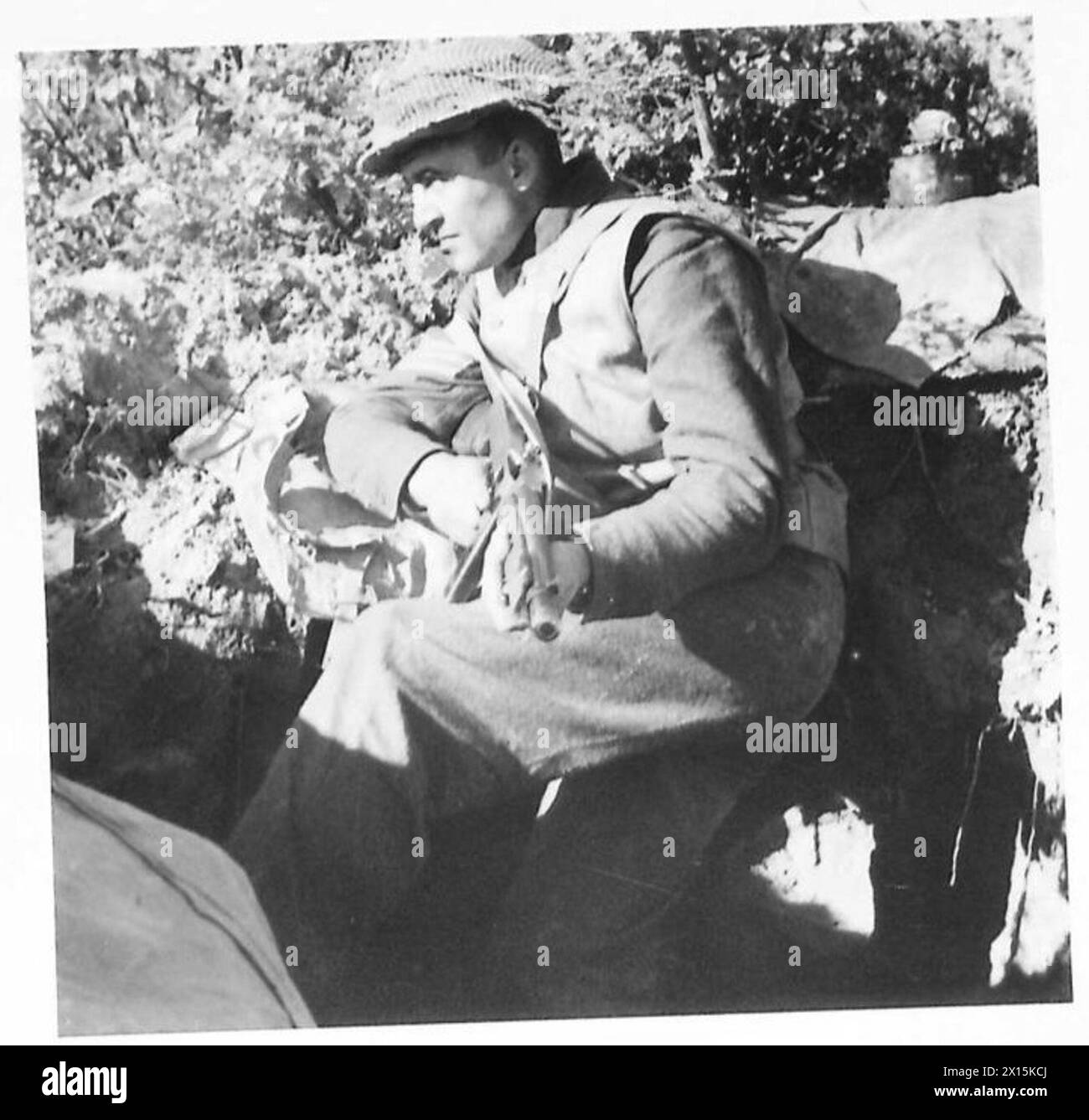 Forward observation post in Cut Out Stock Images & Pictures - Alamy