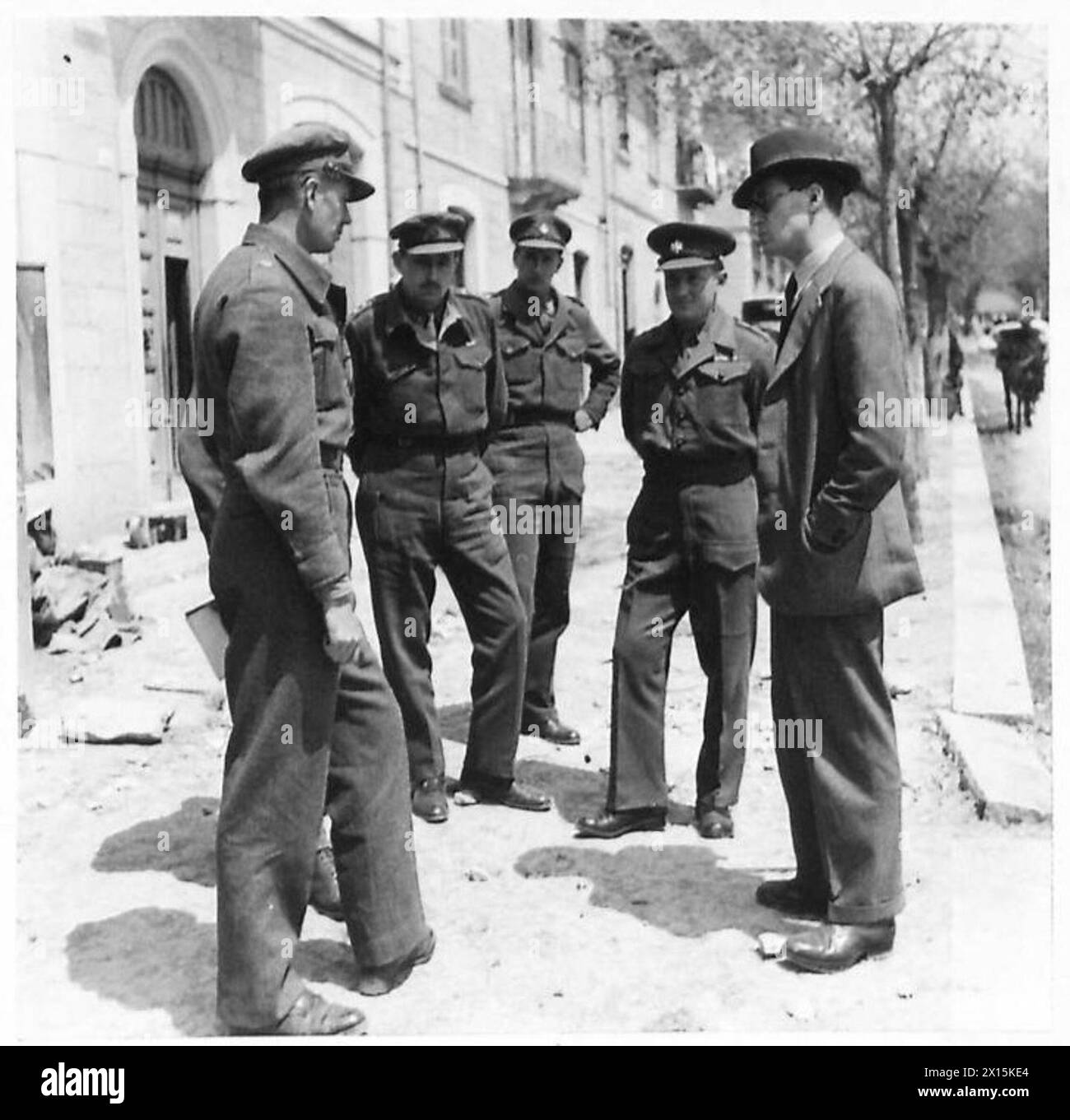 THE BRITISH ARMY IN NORTH AFRICA, SICILY, ITALY, THE BALKANS AND ...