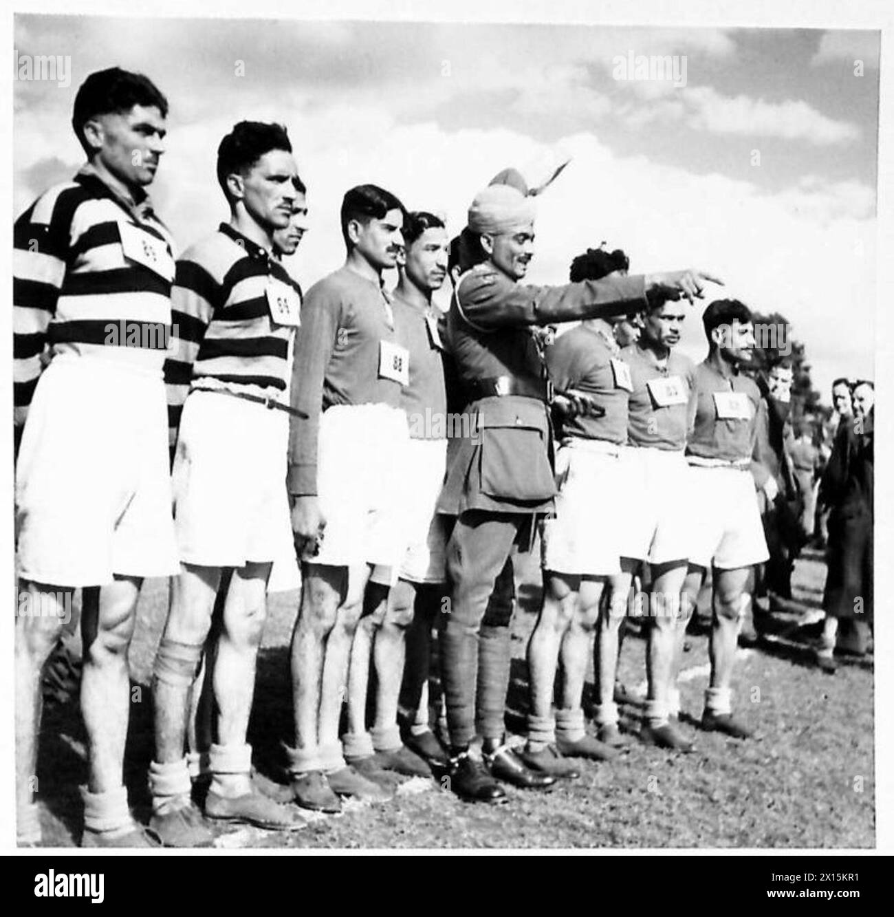 WESTERN COMMAND CROSS-COUNTRY CHAMPIONSHIPS - An Indian officer of the ...
