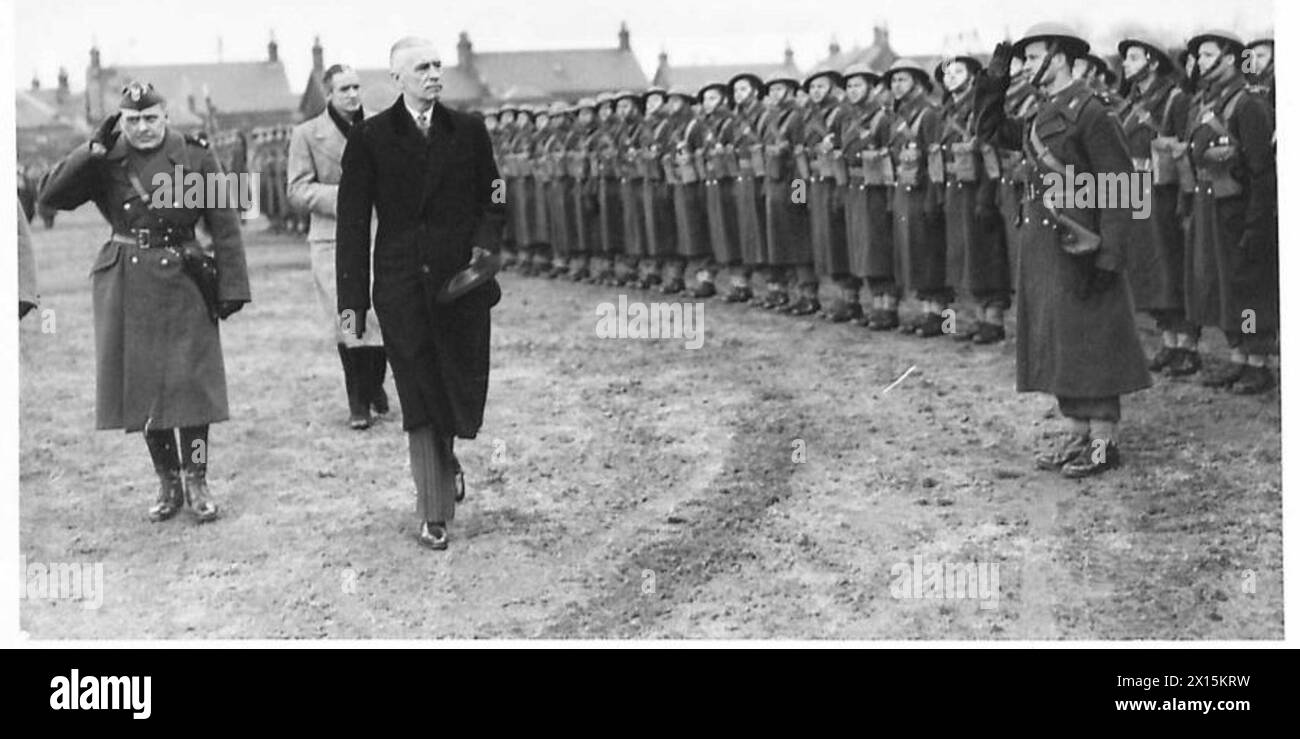 President Władysław Raczkiewicz inspected the 10th Armoured Cavalry ...