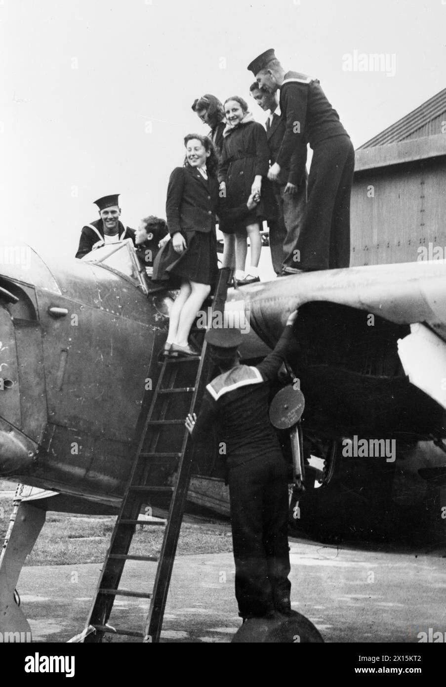 NAVAL AIR DAY, ARBROATH. 19 SEPTEMBER 1945, HMS CONDOR, ROYAL NAVAL AIR ...
