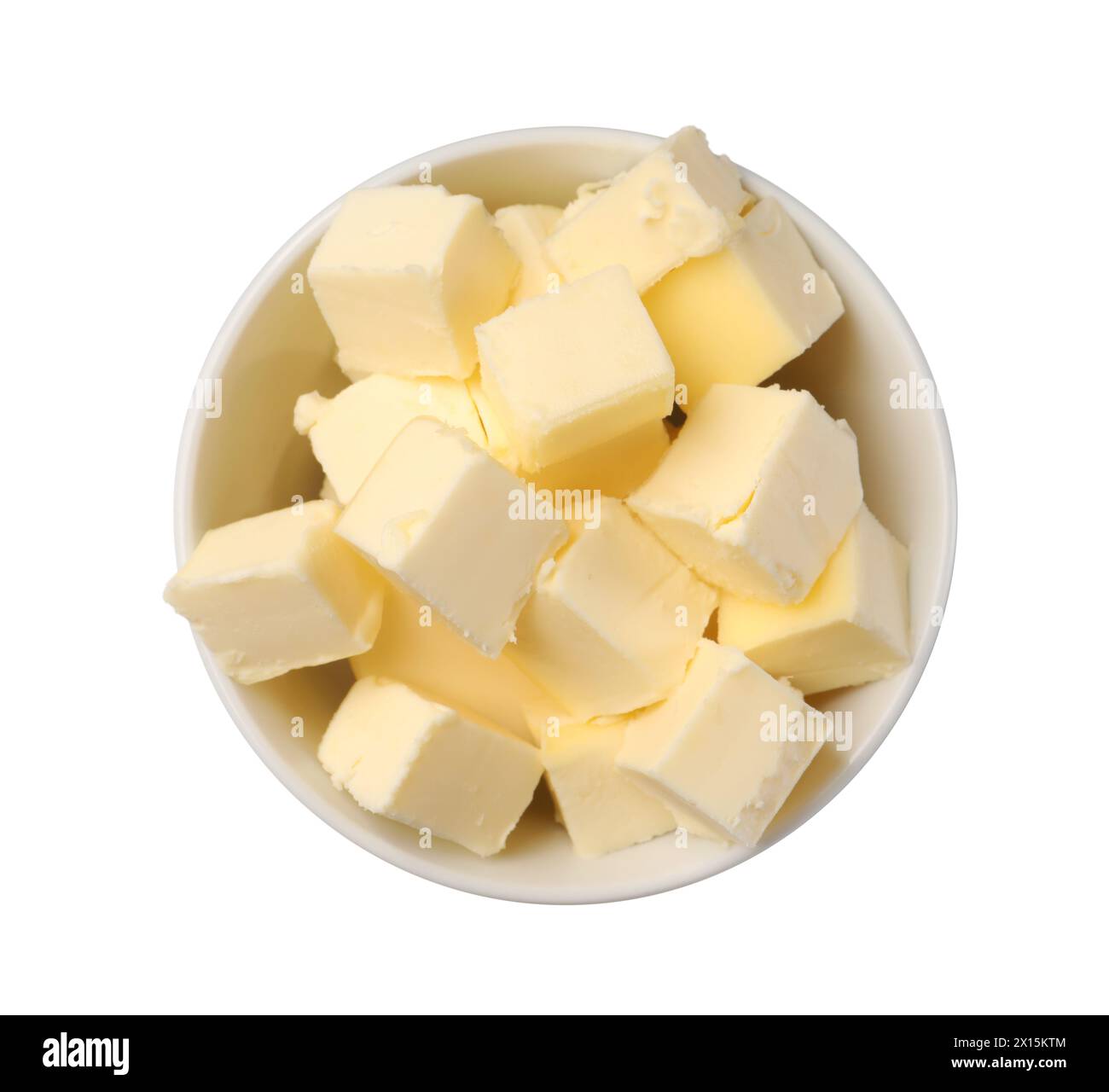 Cubes of butter white background hi-res stock photography and images ...