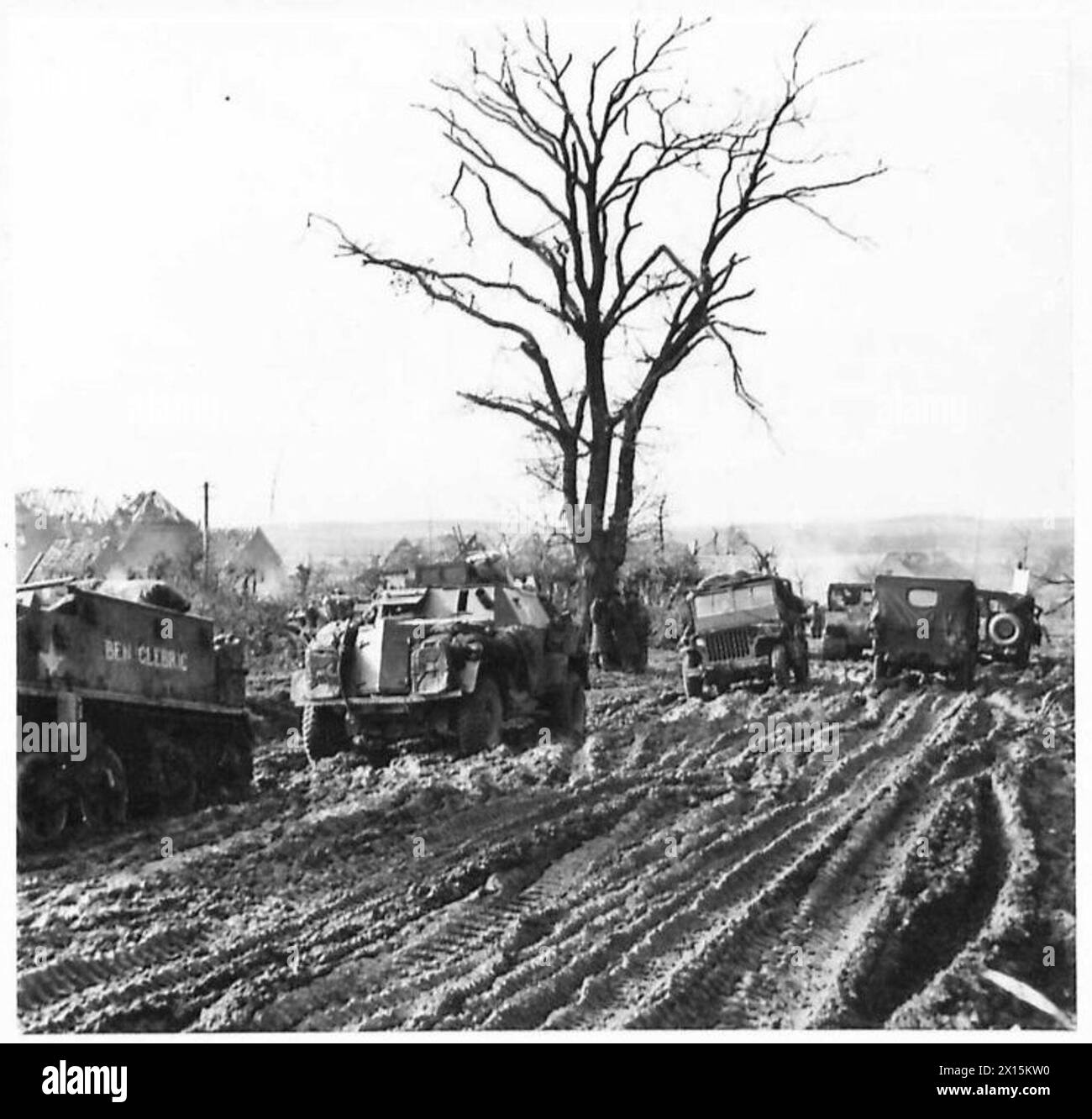 BRITISH ADVANCE THROUGH REICHSWALD FOREST - Type of country and ...