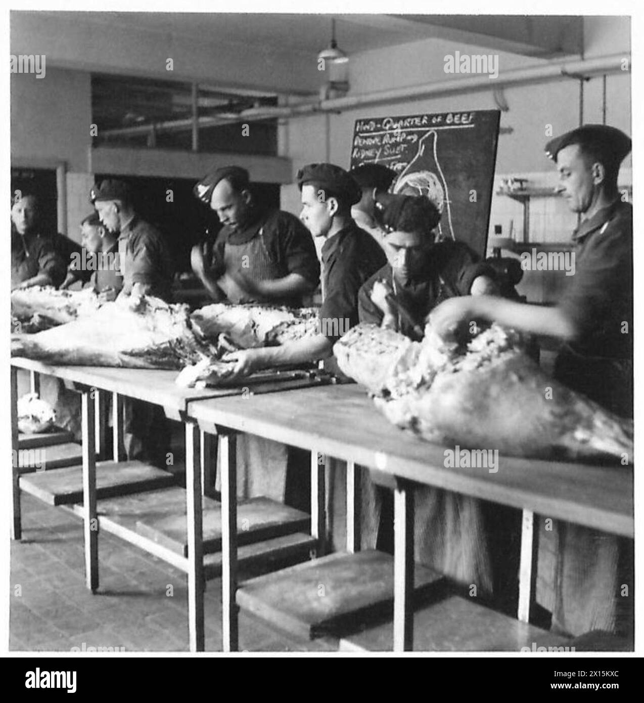 Butchers training hi-res stock photography and images - Alamy