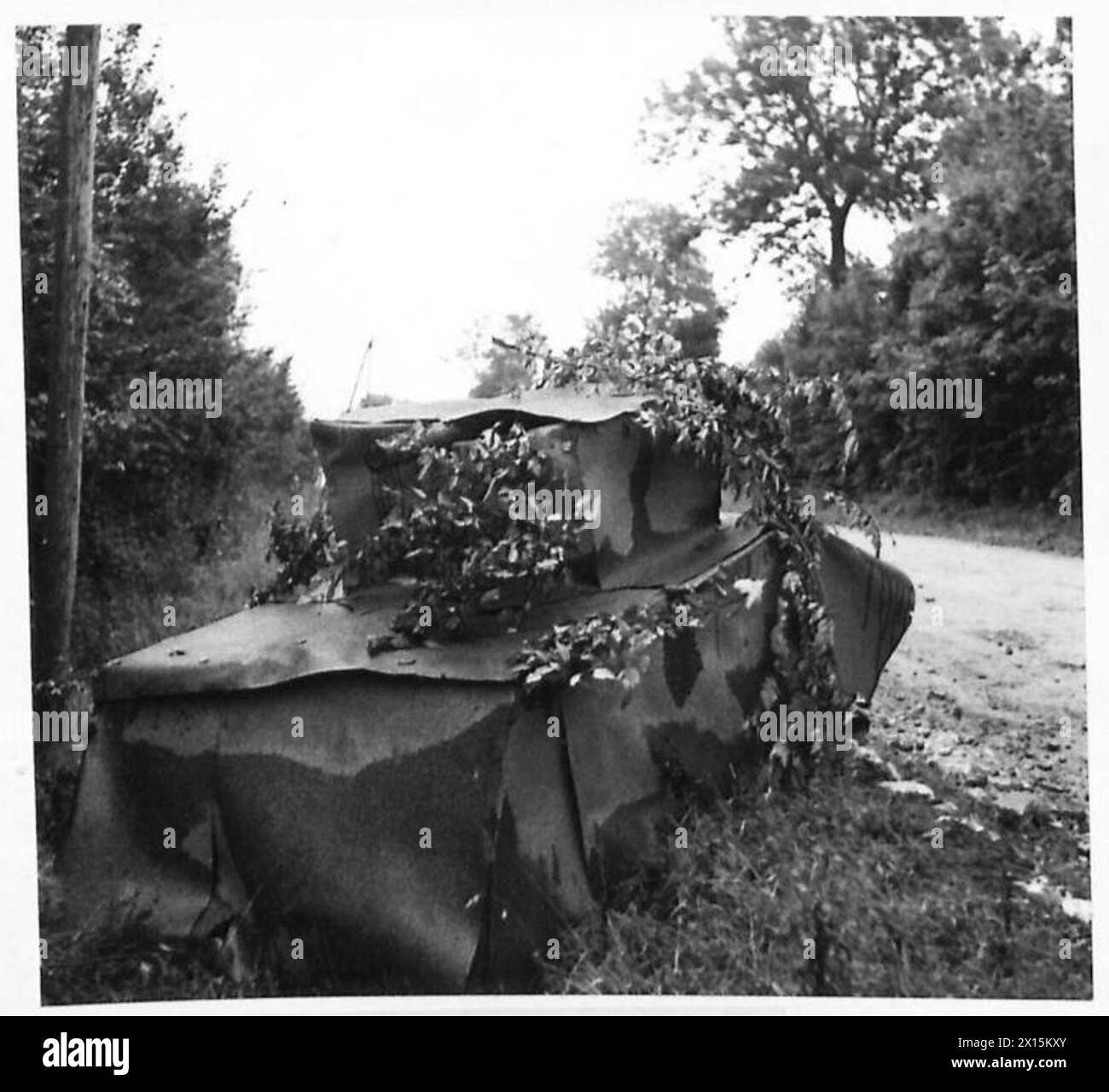 VARIOUS - Pictures of German wooden models of Panther tanks. These were ...