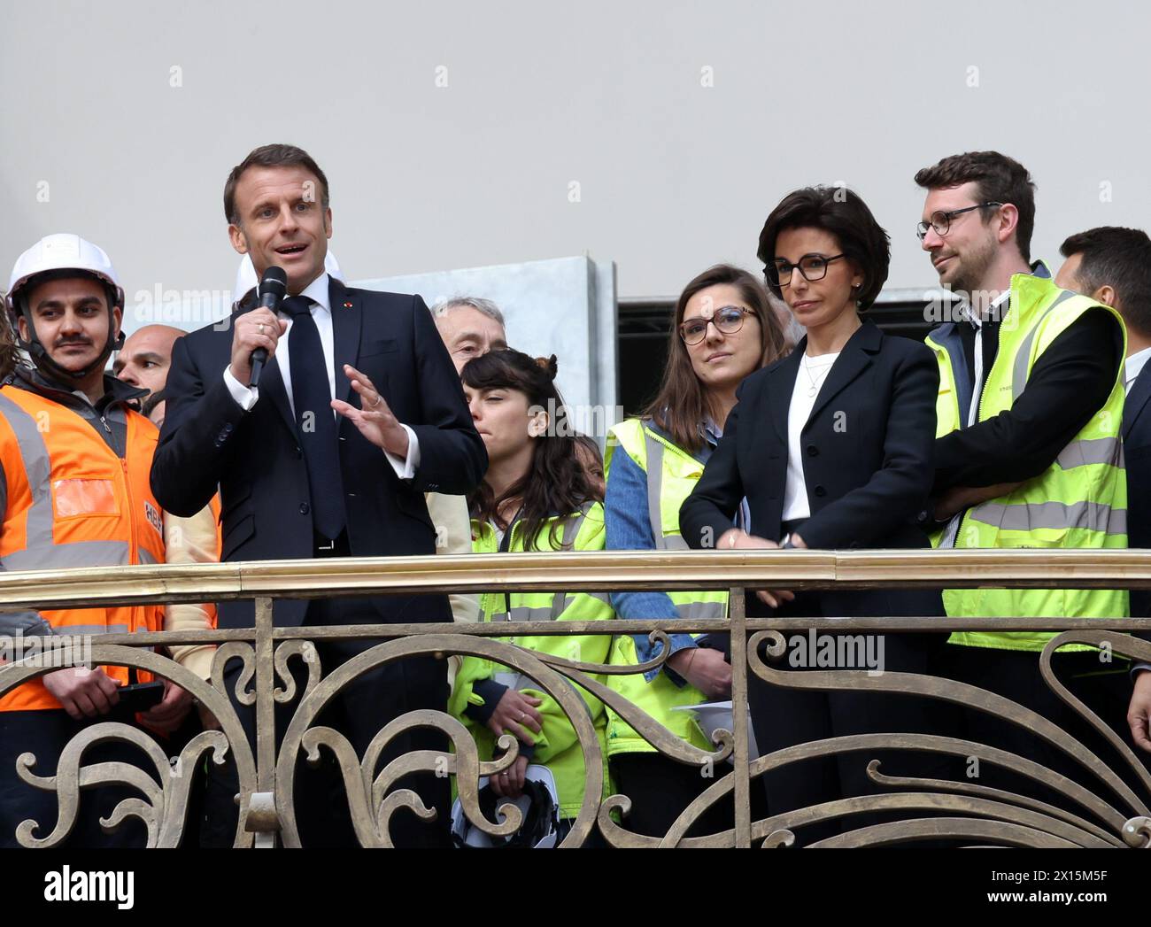 Paris, France. 15th Apr, 2024. © PHOTOPQR/LE PARISIEN/Delphine ...