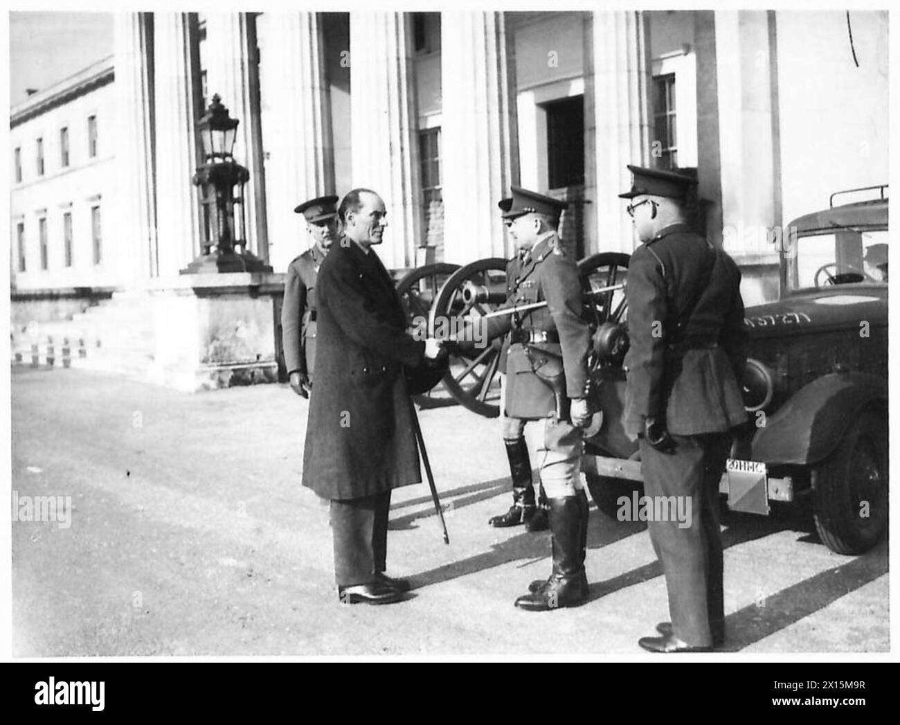 The commandant of sandhurst Black and White Stock Photos & Images - Alamy