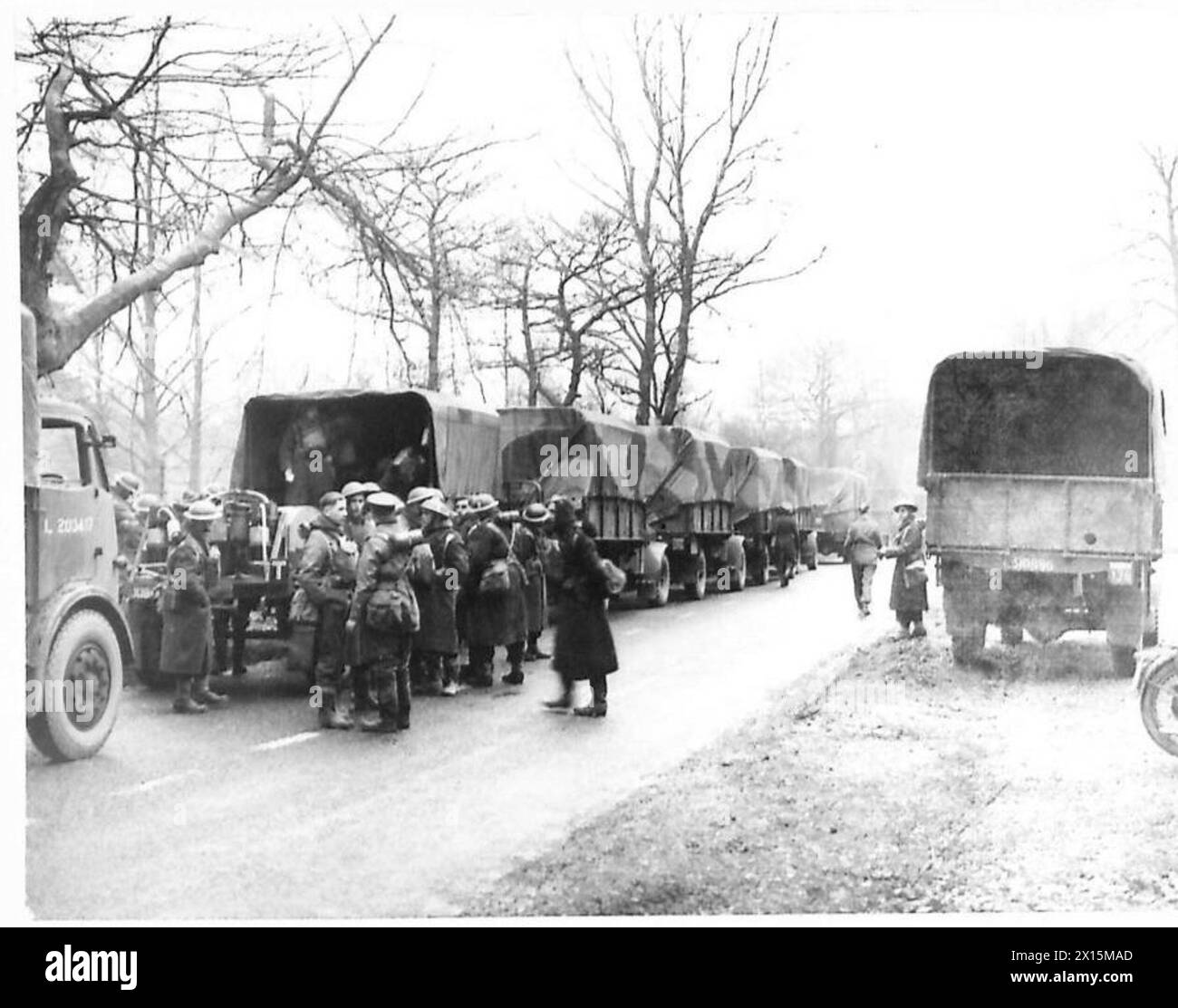 Security convoy Cut Out Stock Images & Pictures - Alamy