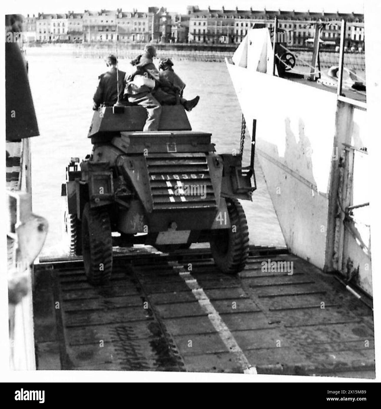 British humber armoured car Black and White Stock Photos & Images - Alamy