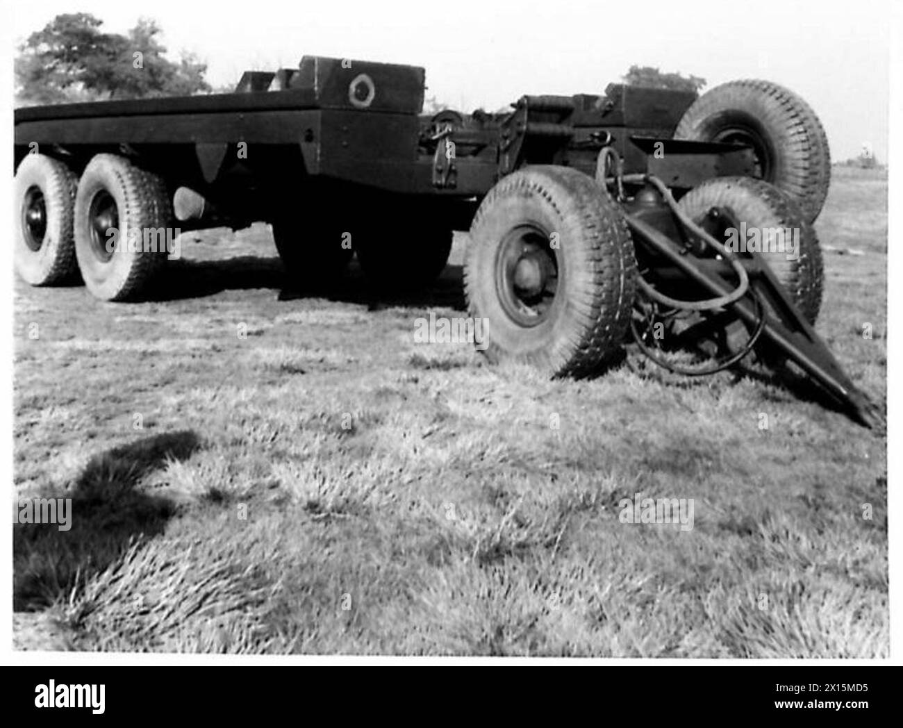 TANK TRANSPORTERS AND VEHICLES - A 40-ton trailer. Tank transporter ...