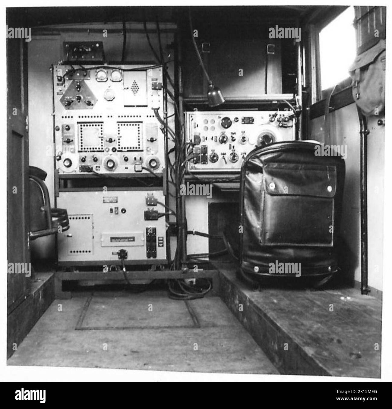 No. 22 airborne equipment set is displayed, illustrating military ...