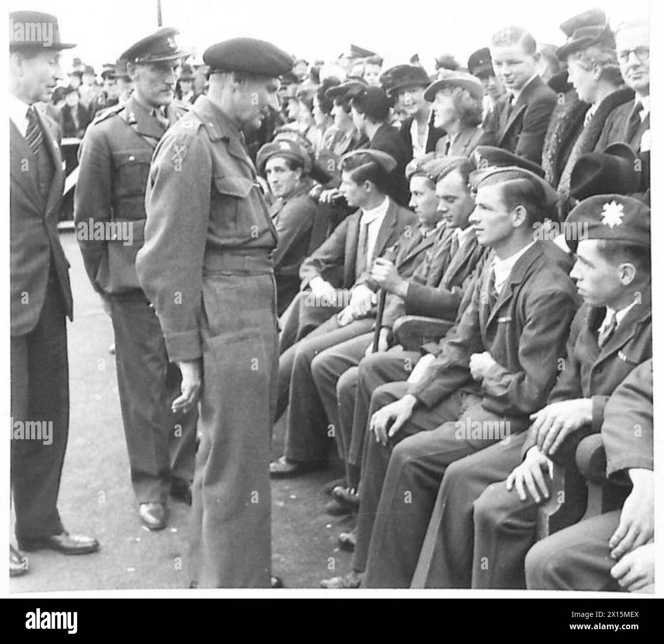 FIELD MARSHAL SIR BERNARD MONTGOMERY IN NORTHERN IRELAND - Pictures ...