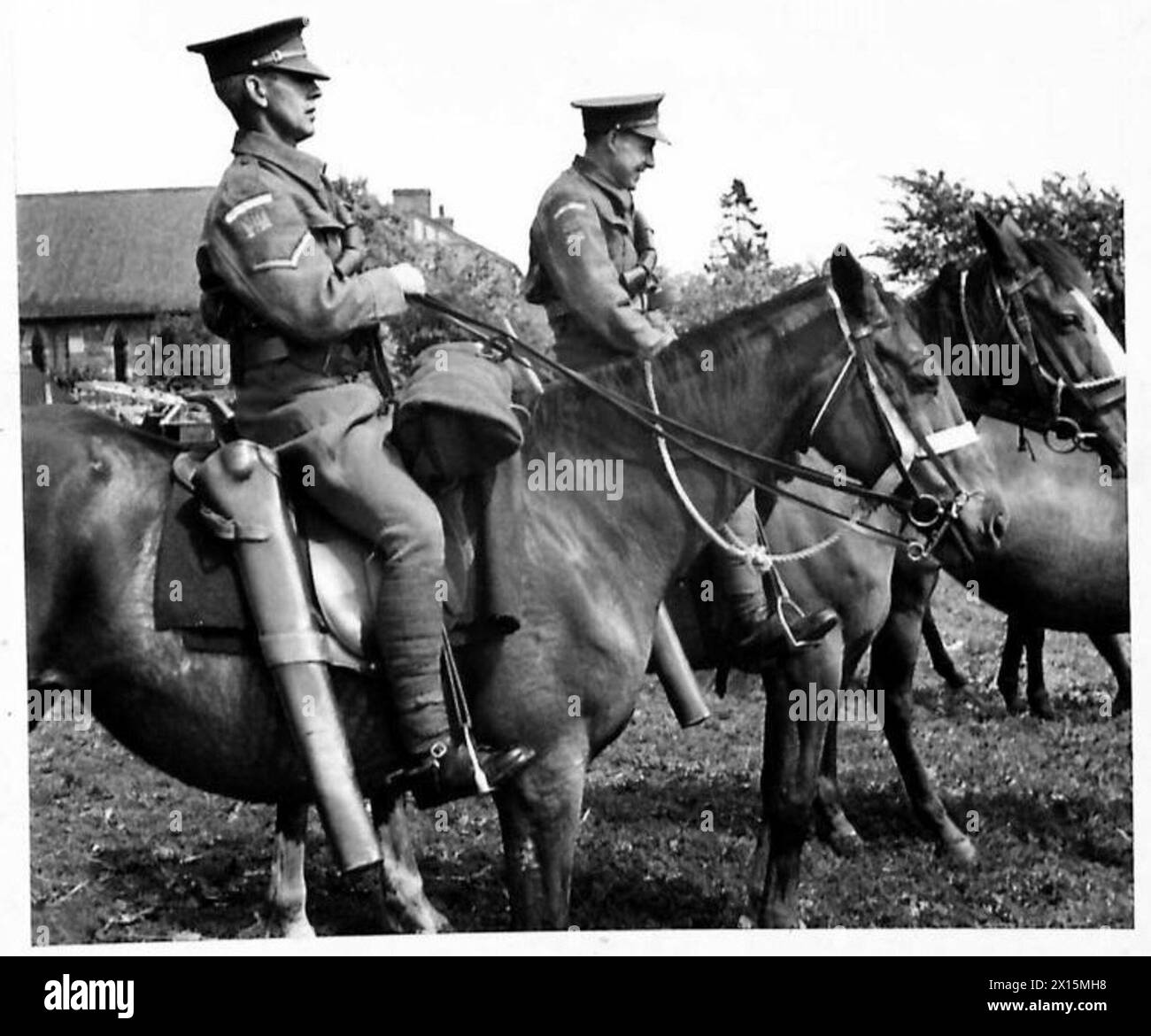 EASTINGWOLD "WINGS FOR VICTORY" WEEK - Personnel from the Home Guard ...