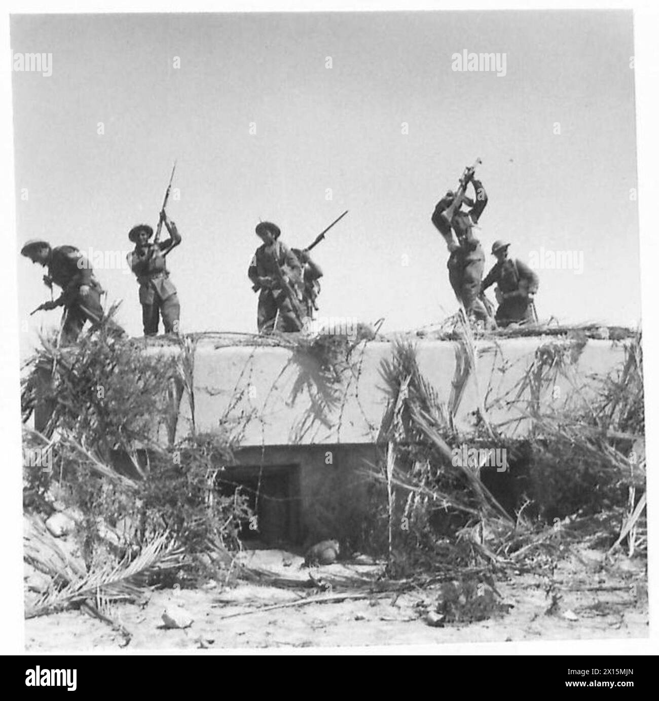 BATTLE OF THE MARETH LINE FIRST PICTURE - Men of the East Yorks in ...