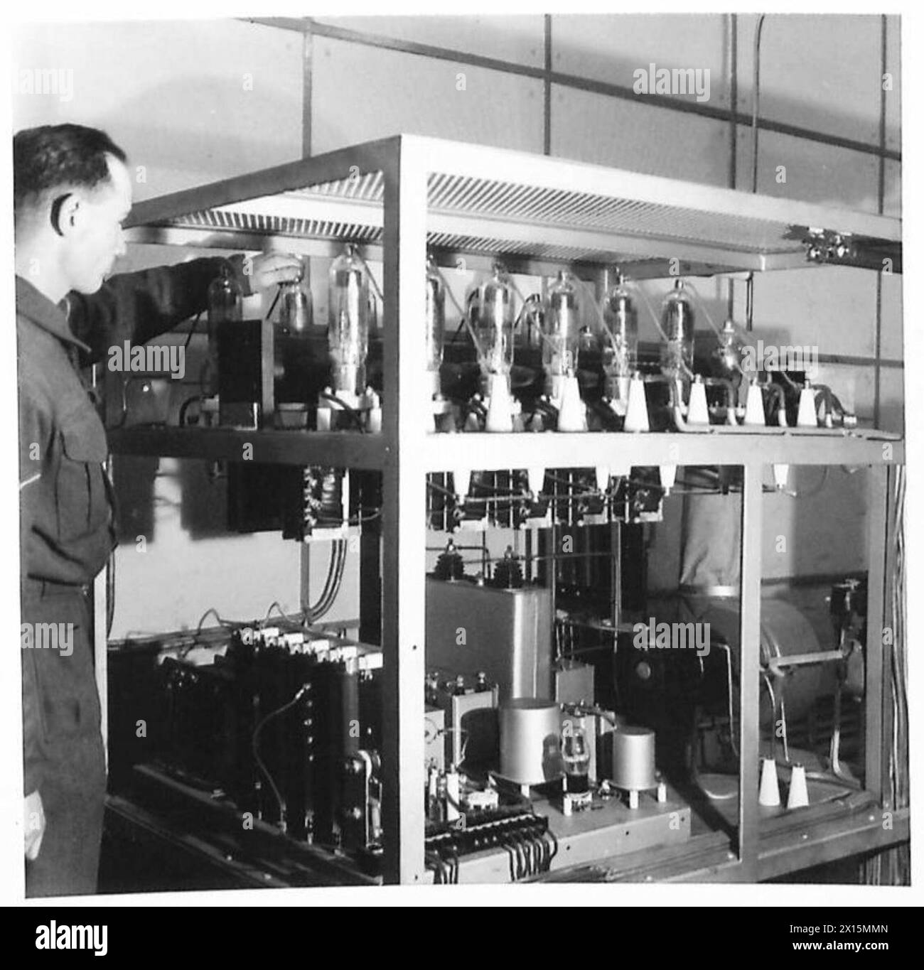 Transmitter unit Black and White Stock Photos & Images - Alamy