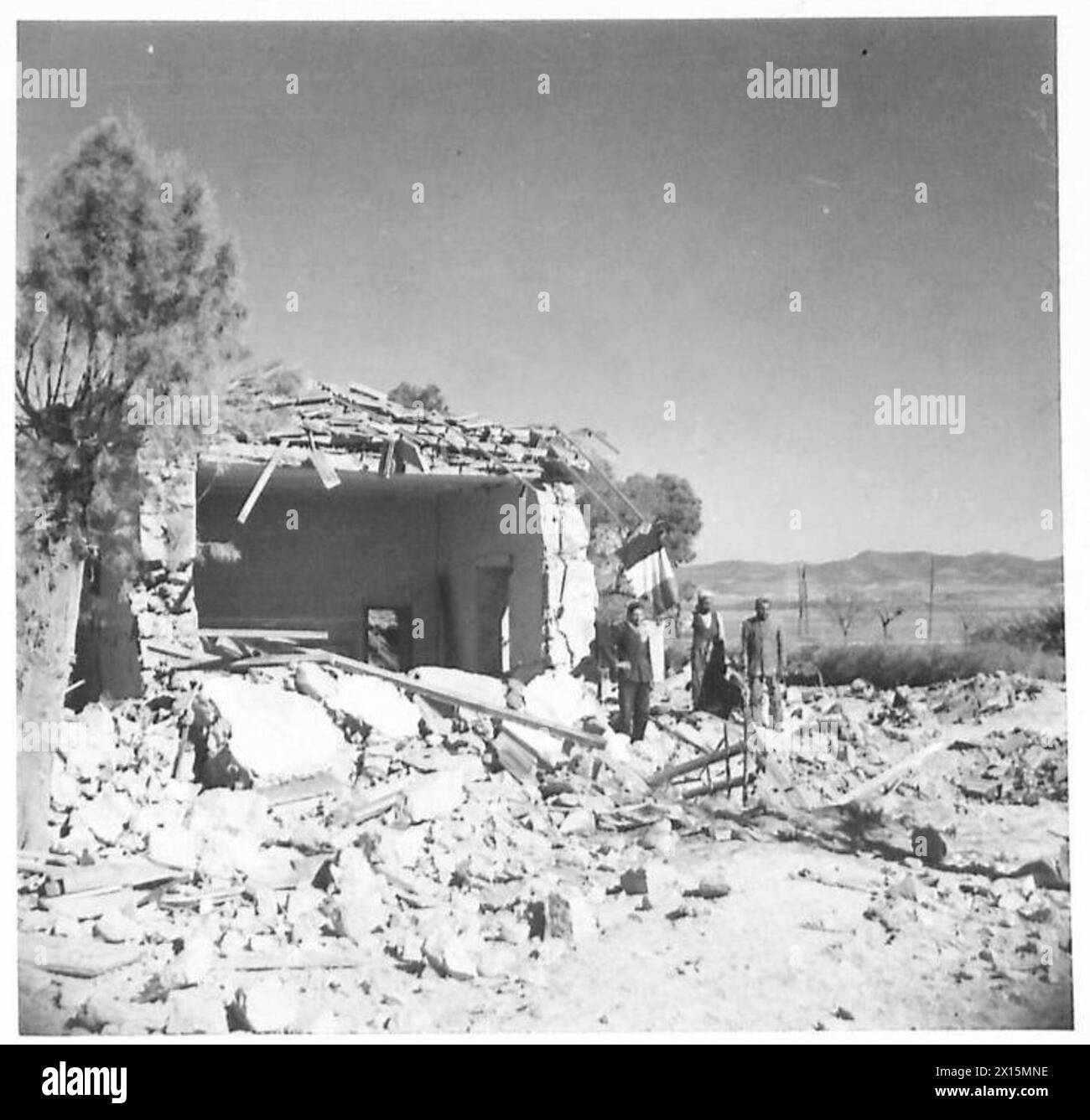 My destroyed home Black and White Stock Photos & Images - Alamy